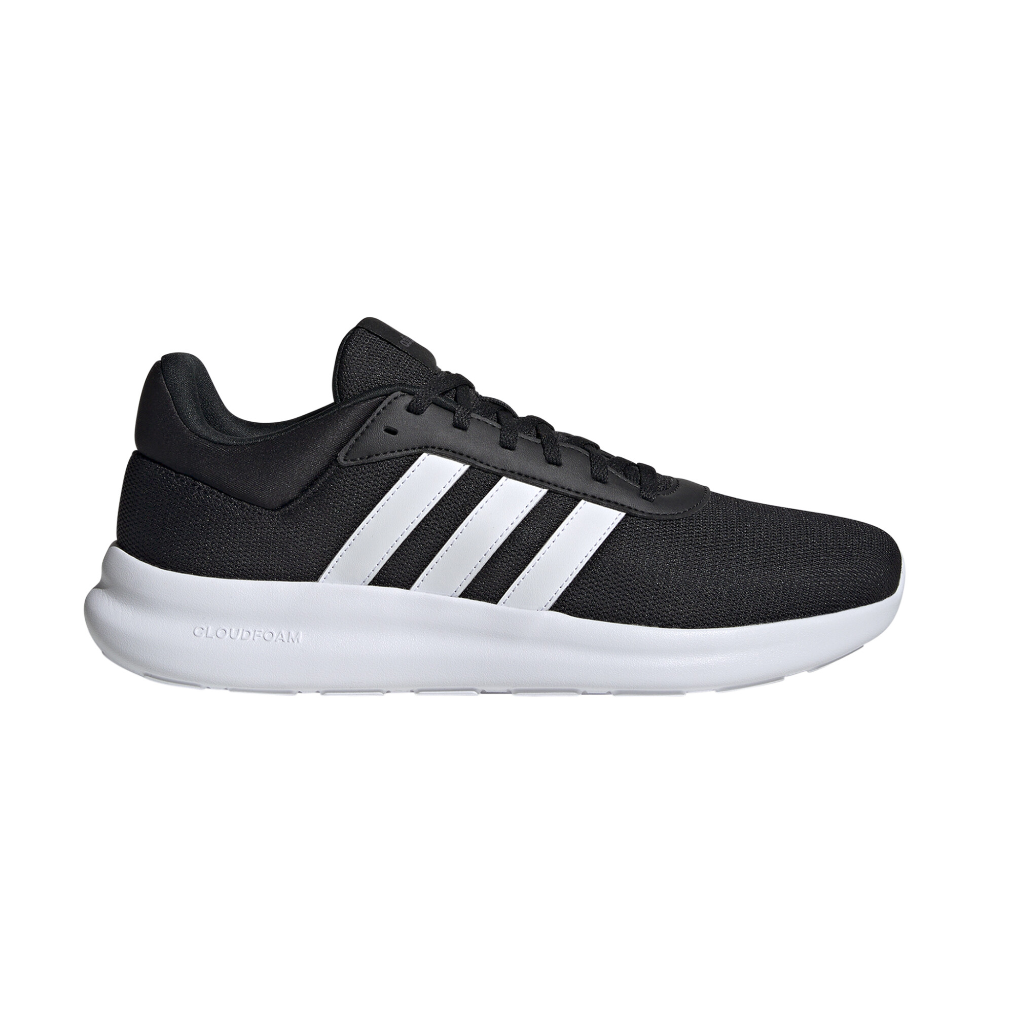 adidas LITE RACER 4.0 - Core Black / Cloud White — Global Sports