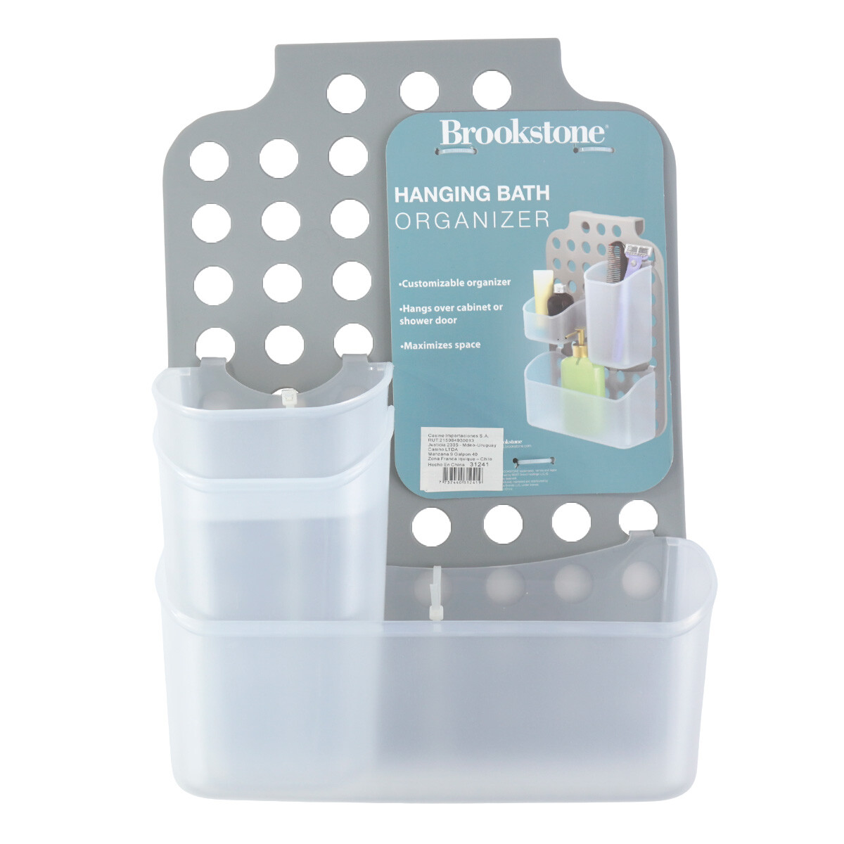 Organizador de plastico para baño — El Clon