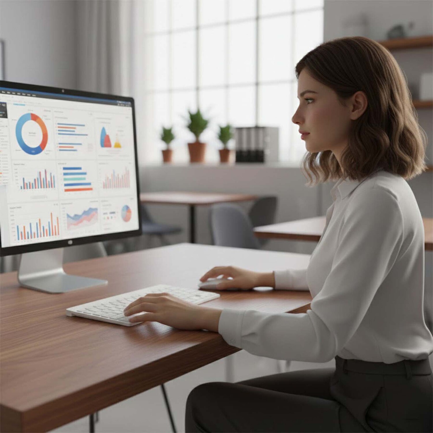 Teclado + Mouse Inalambricos Bluetooth Ultra Finos Elegantes - Color ...