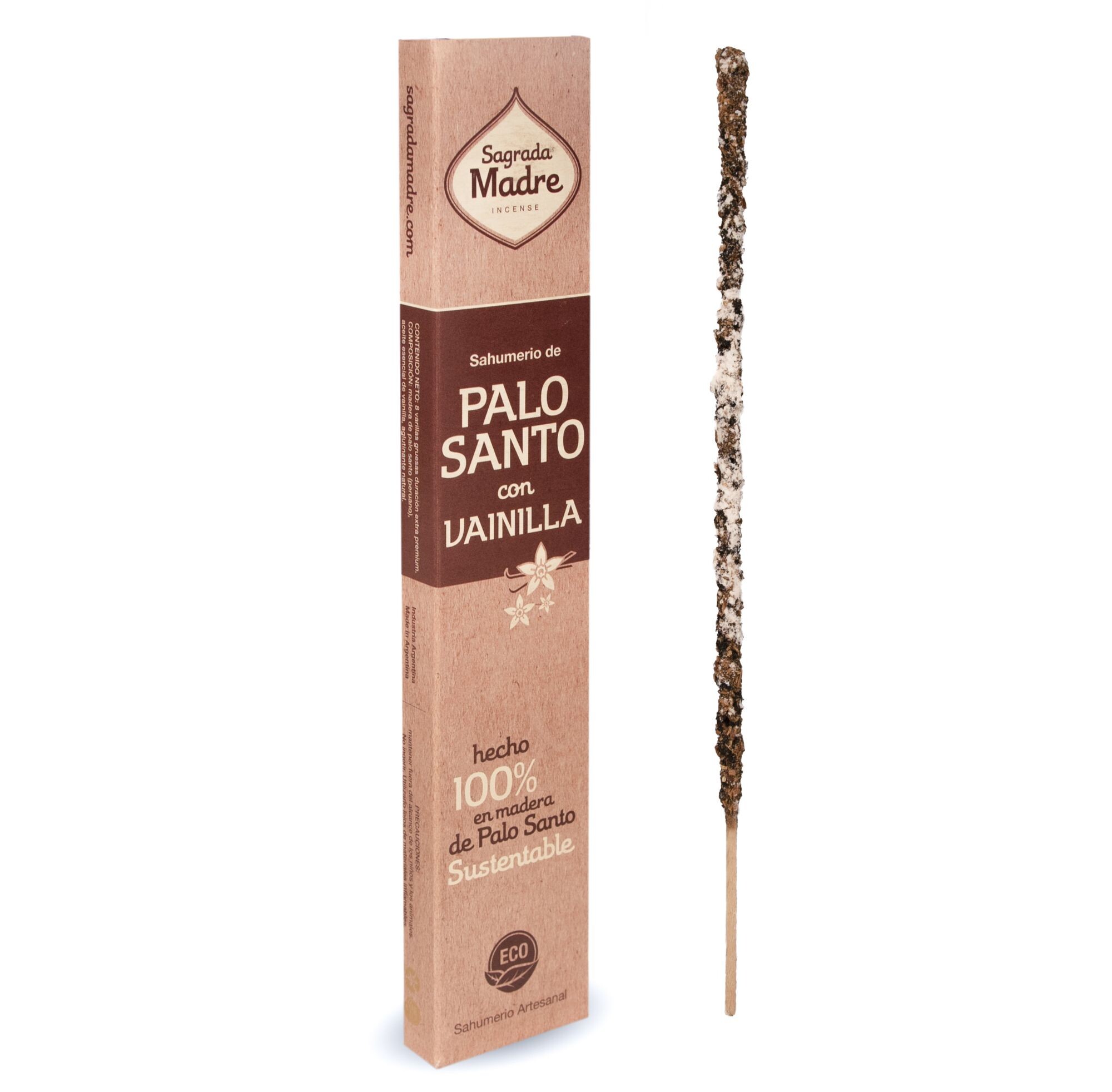 Incienso Linea Palo Santo Vainilla Sagrada Madre — La Molienda