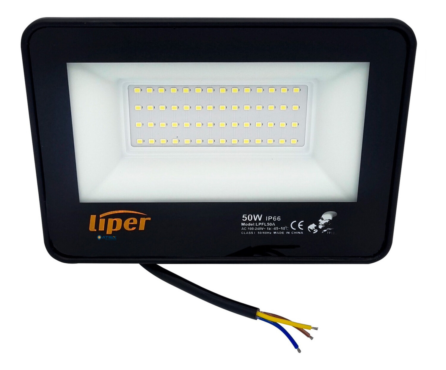 Foco Led Liper 50w Luz Fría Para Interior Y Exterior — Atrix