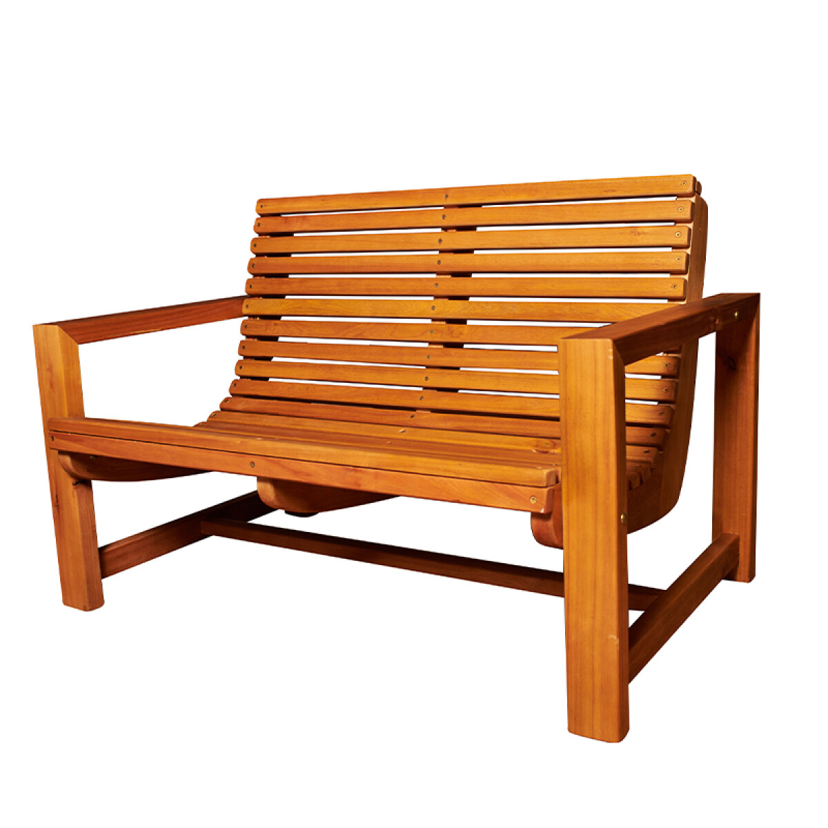 Sillón curvo 2 cuerpos exterior — Serra Amoblamientos