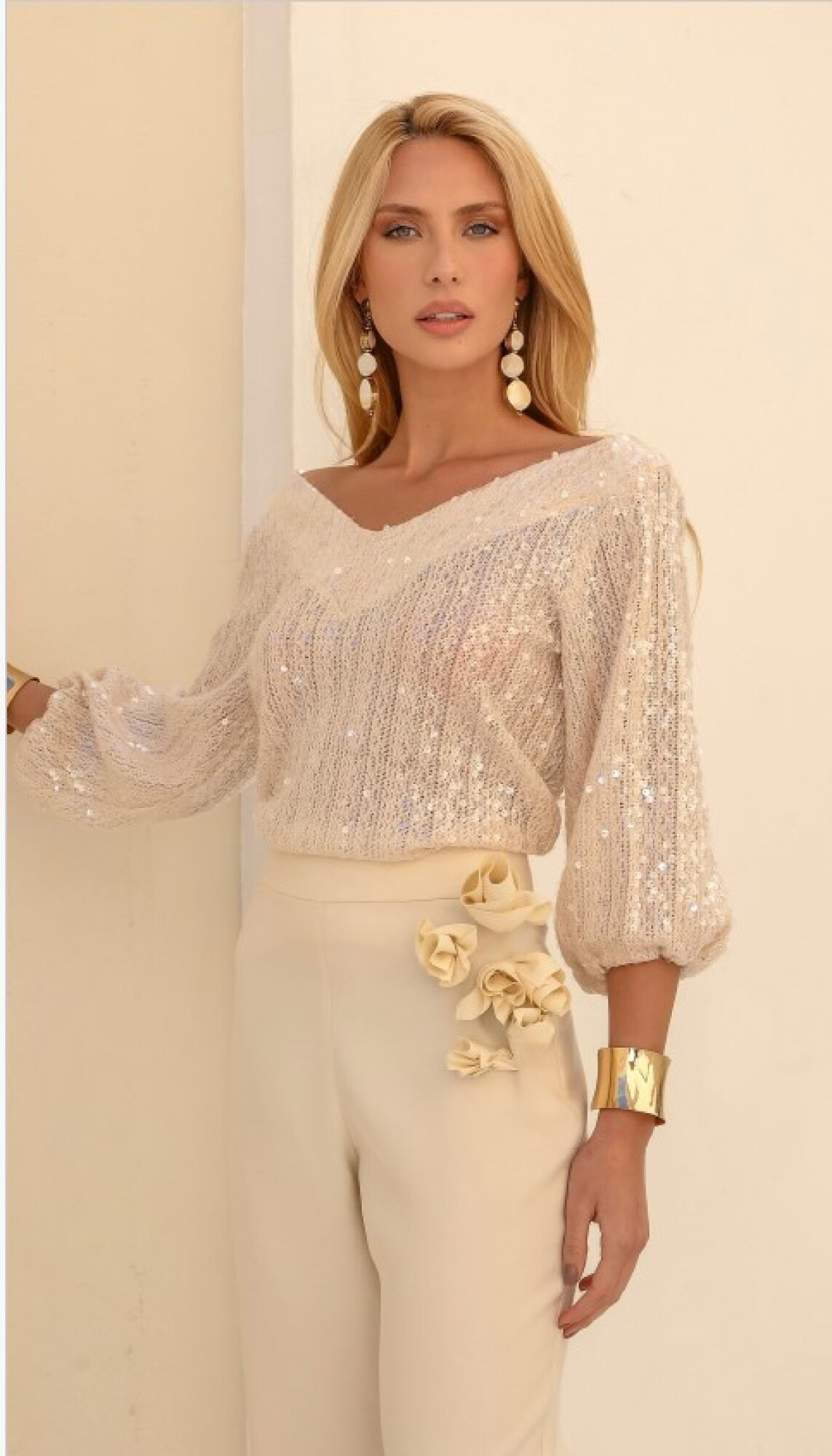 Pantalon Joice - Amarillo manteca — Paulista