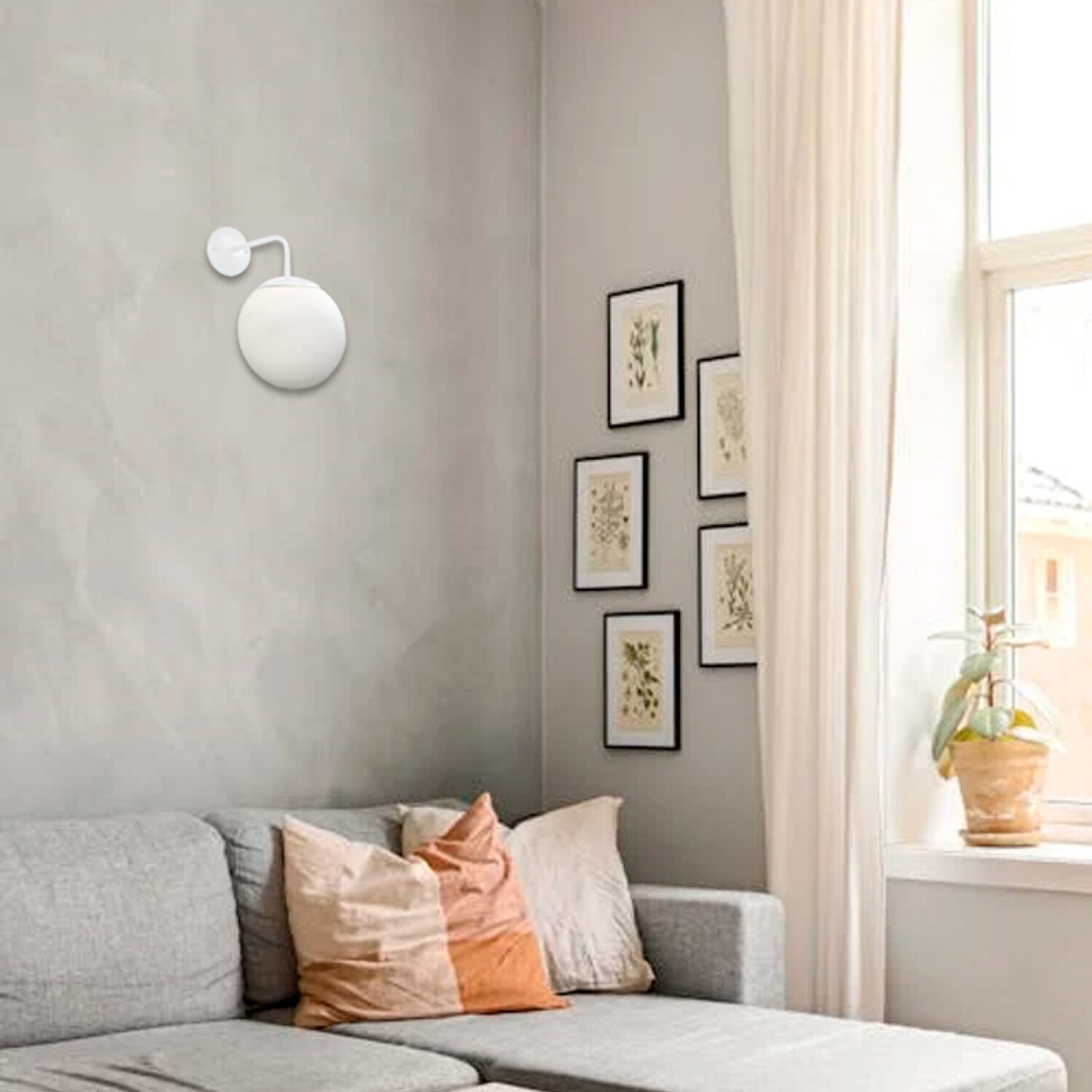 Luminaria de Pared Miami Blanco — Serlux
