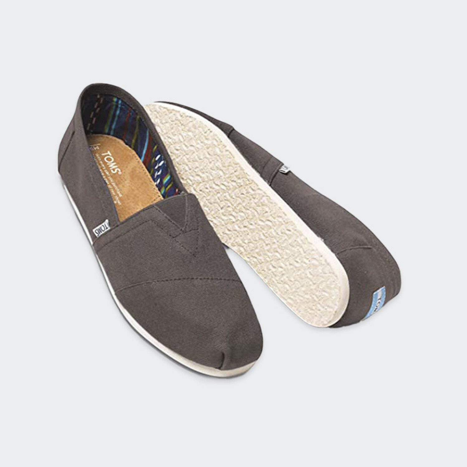 Alpargatas Toms Canvas - Gris — Inbox