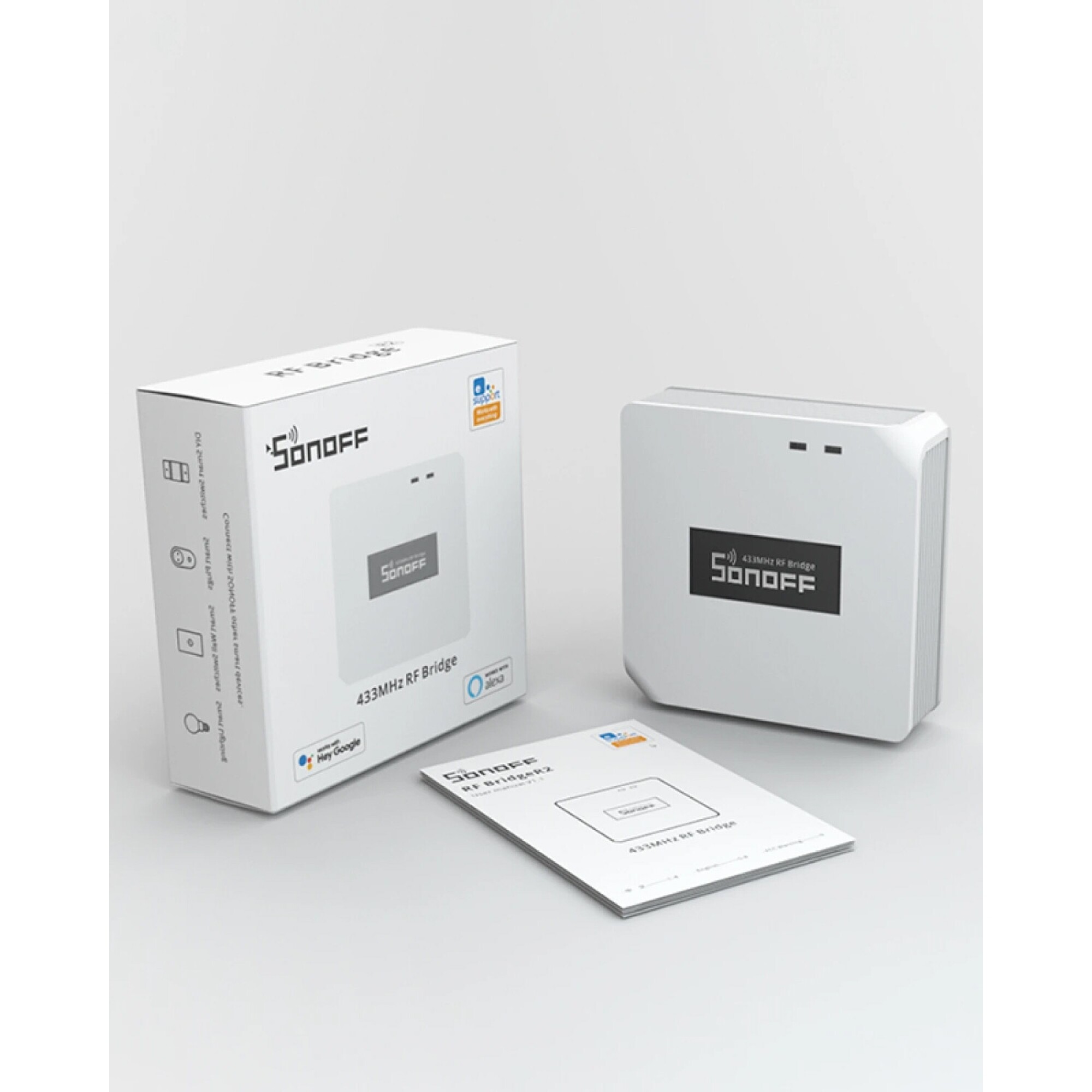 Puente de Comunicación Inteligente Sonoff de RF 433 MHZ a WIFI ...