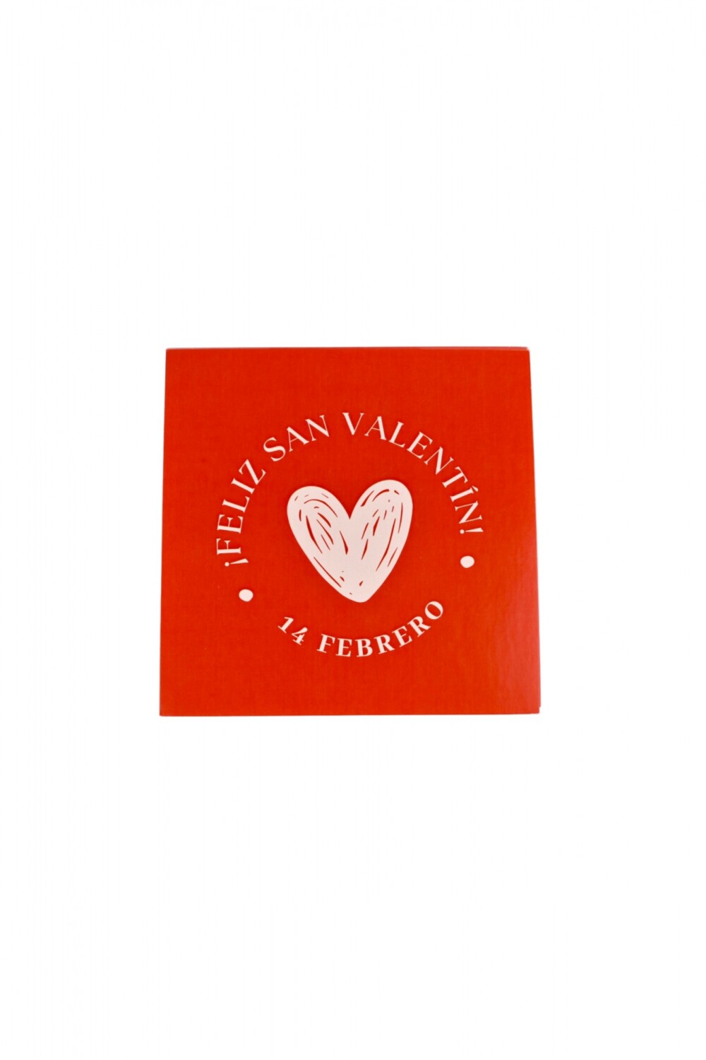 Tarjeta san valentin 10x10 - DISEÑO 3 — PaperPack