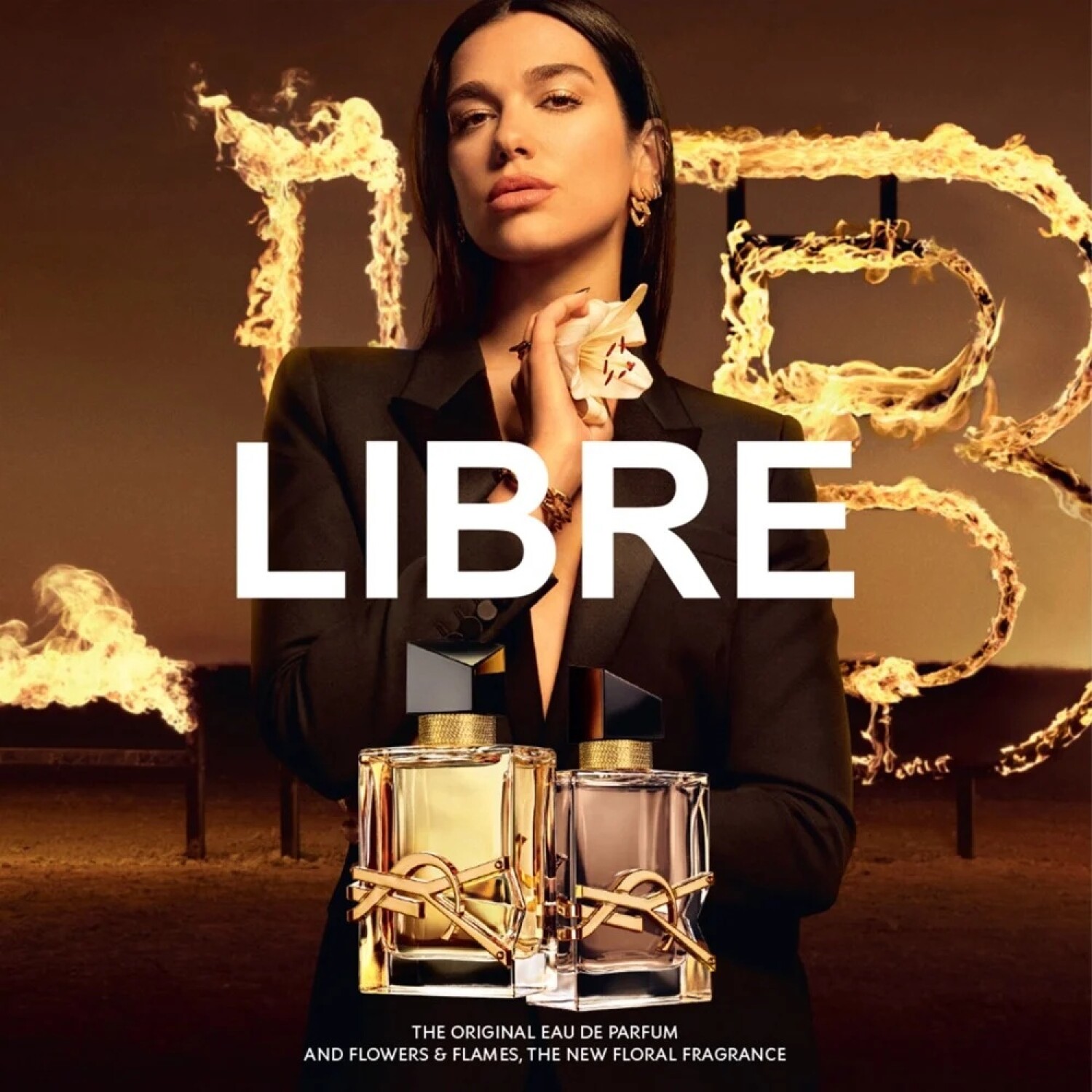 Perfume Yves Saint Laurent Libre Florale Flames 90 Ml — Universo Binario