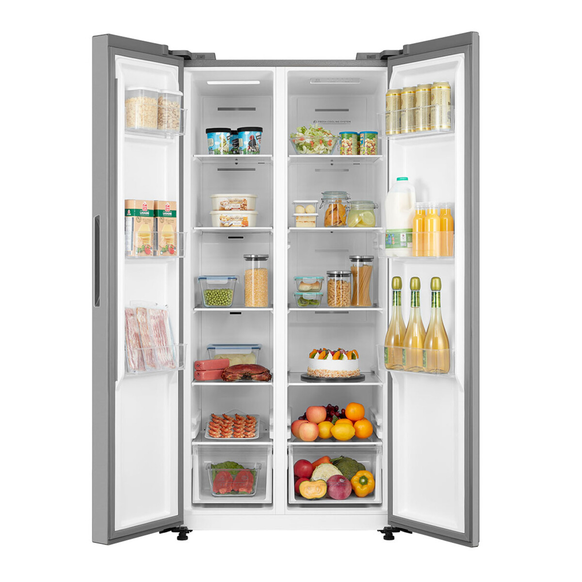 Heladera James 486-litros Gris Rj 35 M Sbsi Inox Inverter — Divino