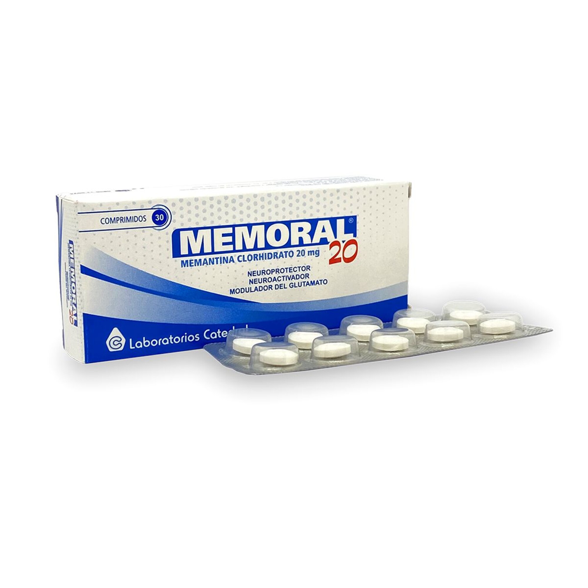 MEMORAL 20 MG. CJ X 30 COMP. REC. — Farmacenter