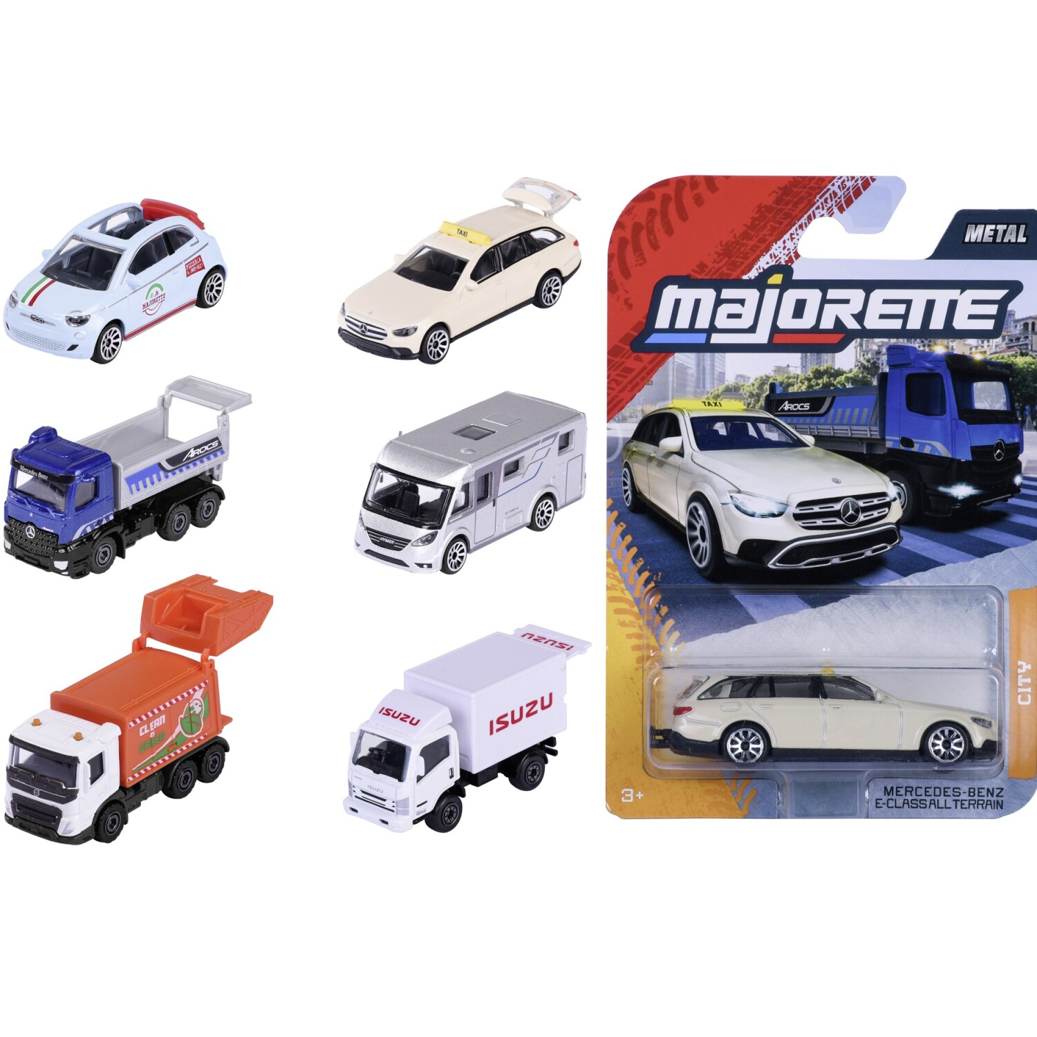 Vehículo Majorette Prémium 6 Modelos Surtidos - CIUDAD — Universo Binario