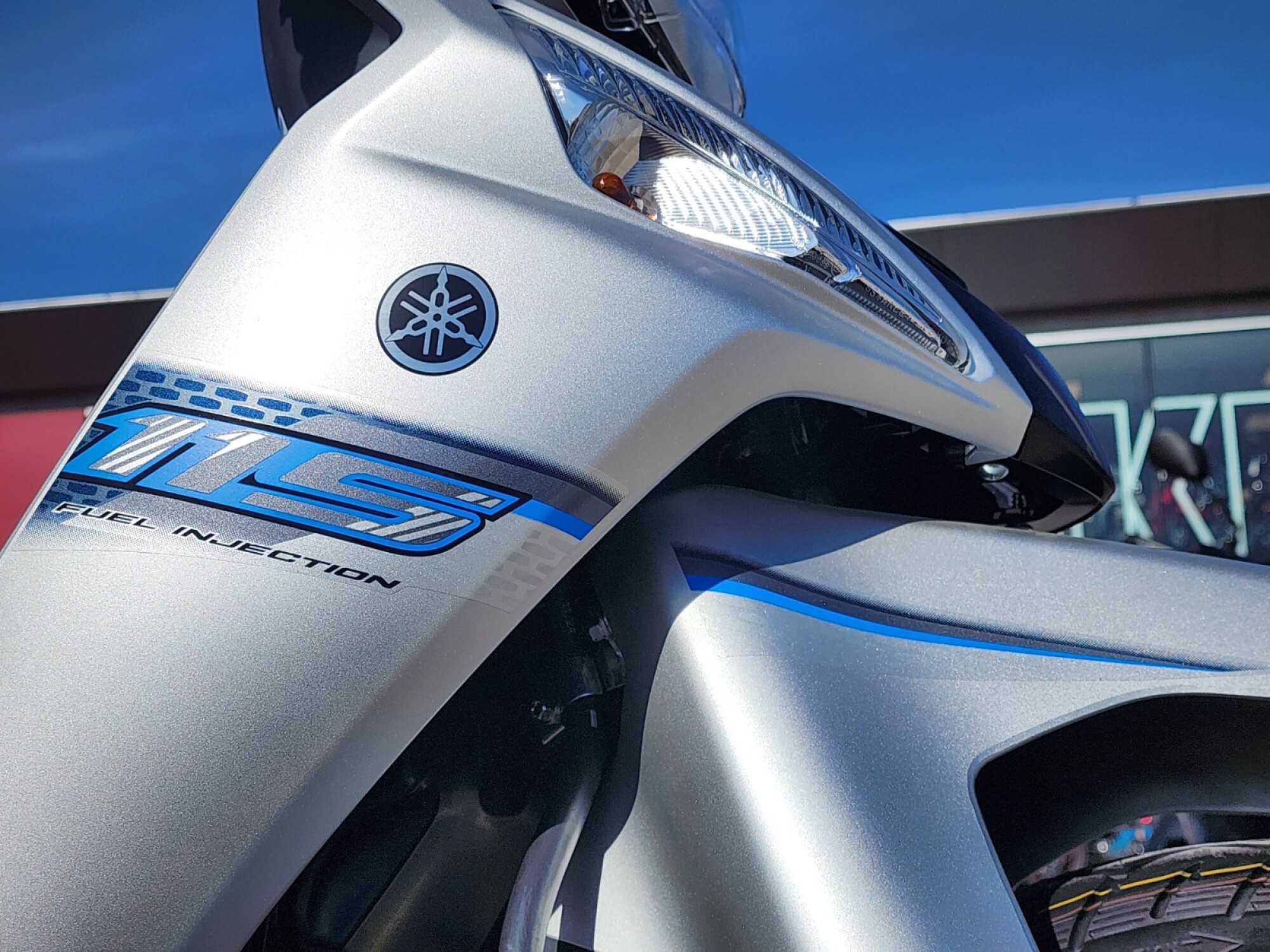 Yamaha Crypton 115 FI - Gris - Reserva — Bike Up