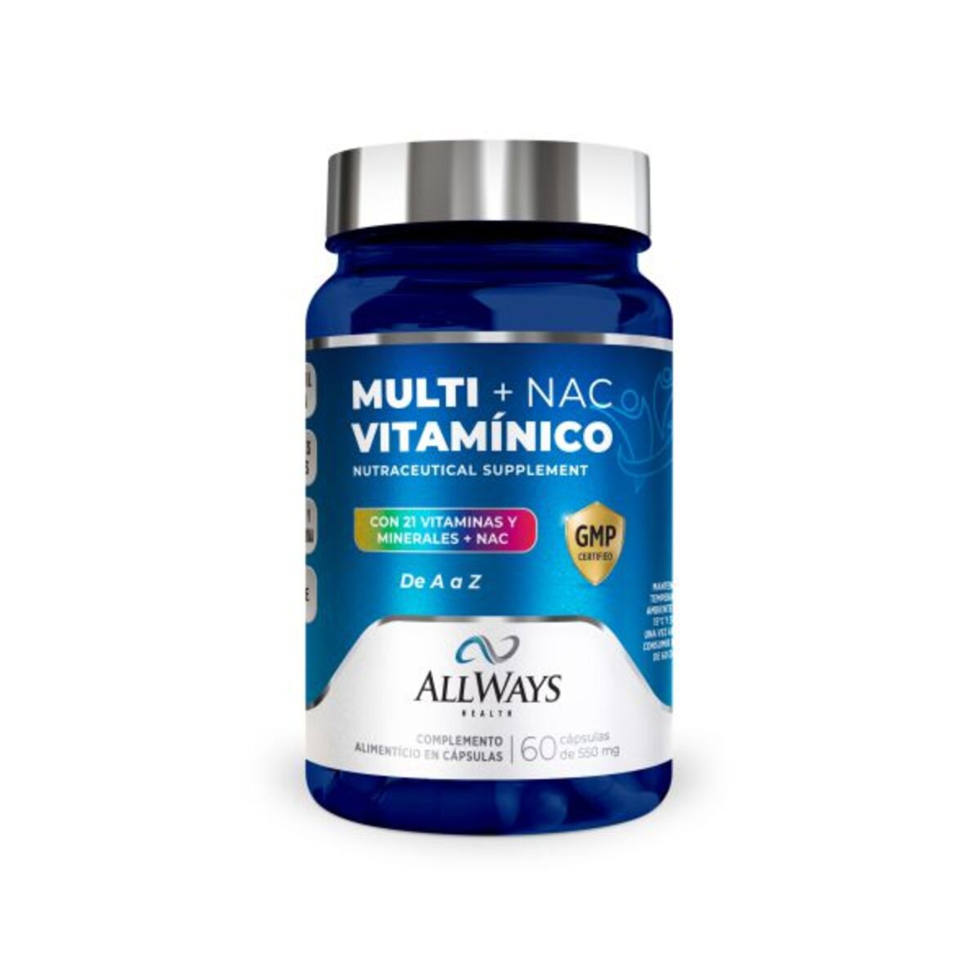 ALLWAYS MULTI+NAC FR. X 60 CAPS. — Farmacenter