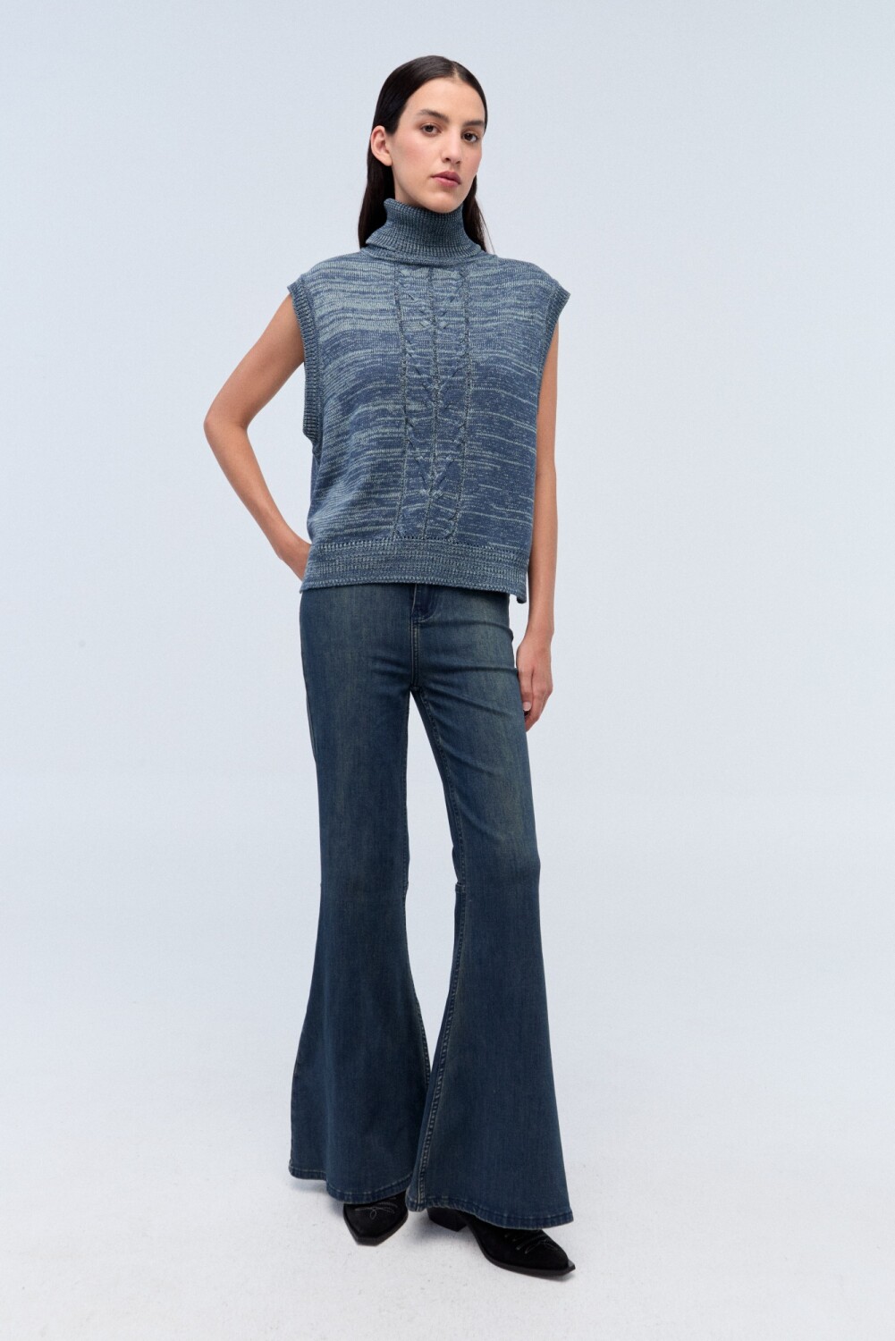 Chaleco Trafalgar - Azul — Saura