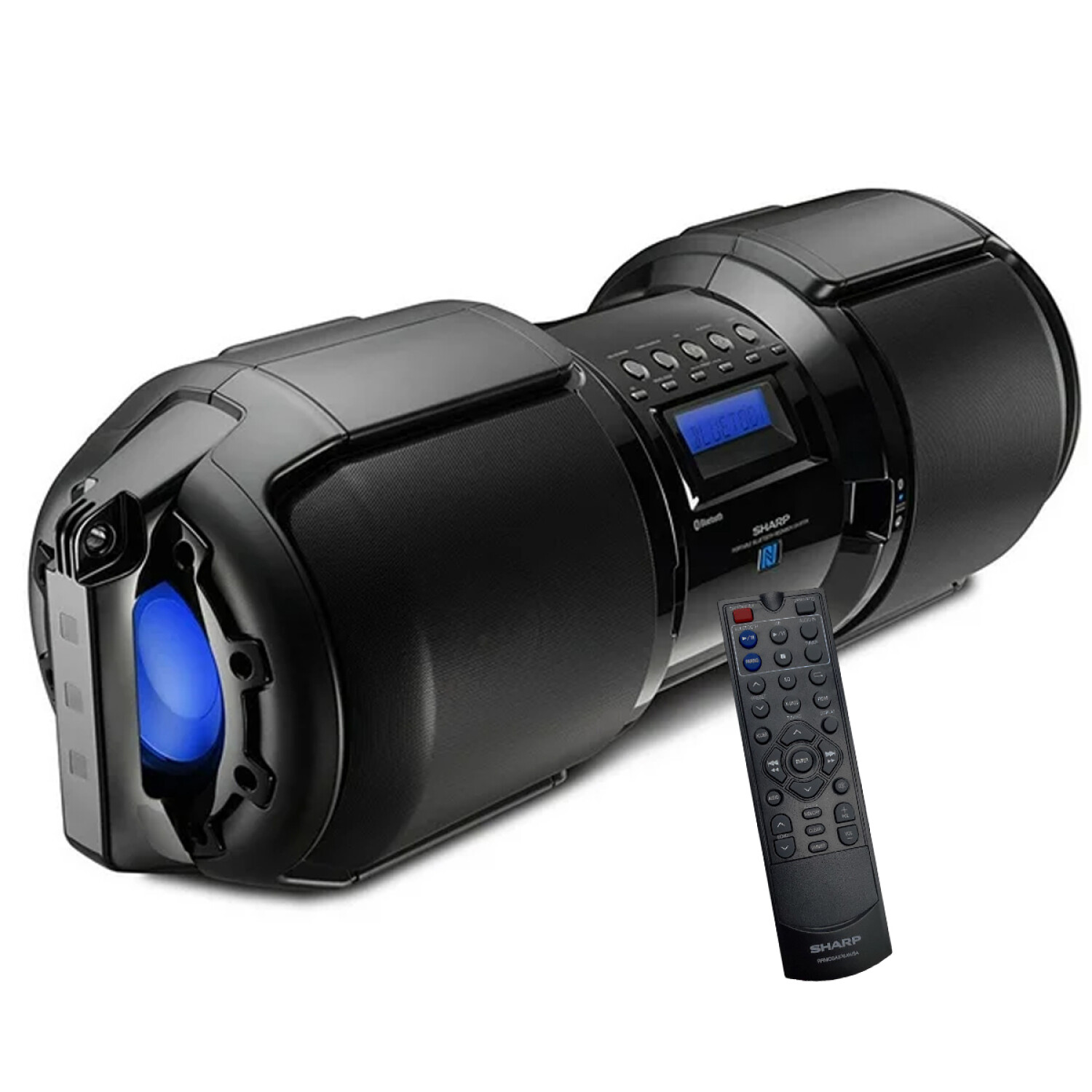 Parlanteshark Bluetooth 9x Boombox - PARLANTE SHARP BT9X BOOMBOX — Dimm