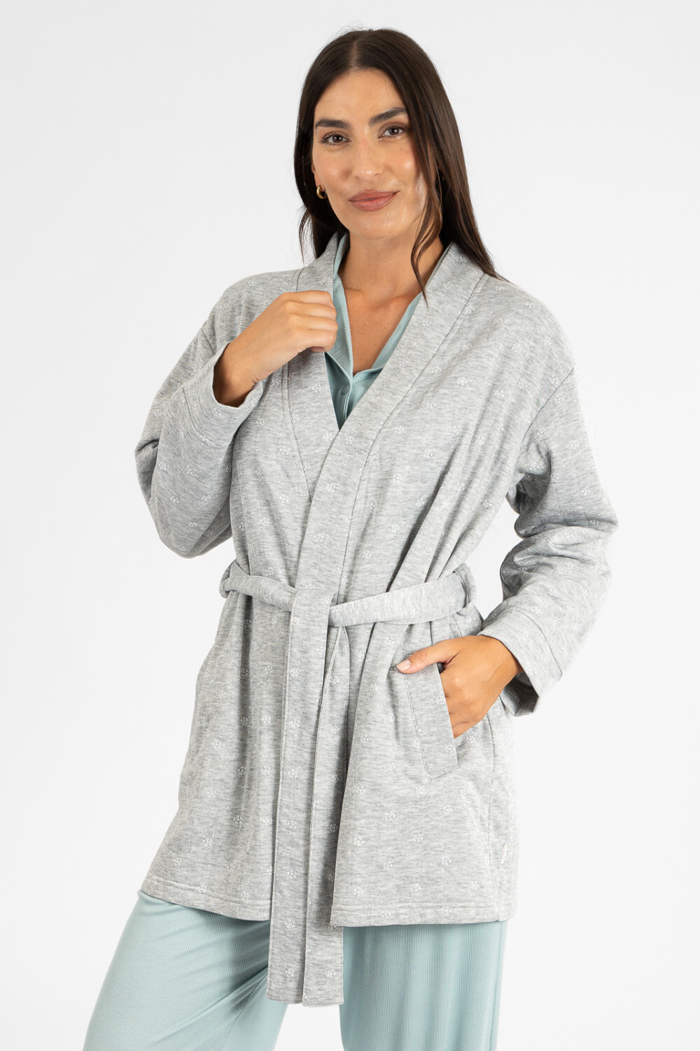 Bata matelasse - Gris — SiSi