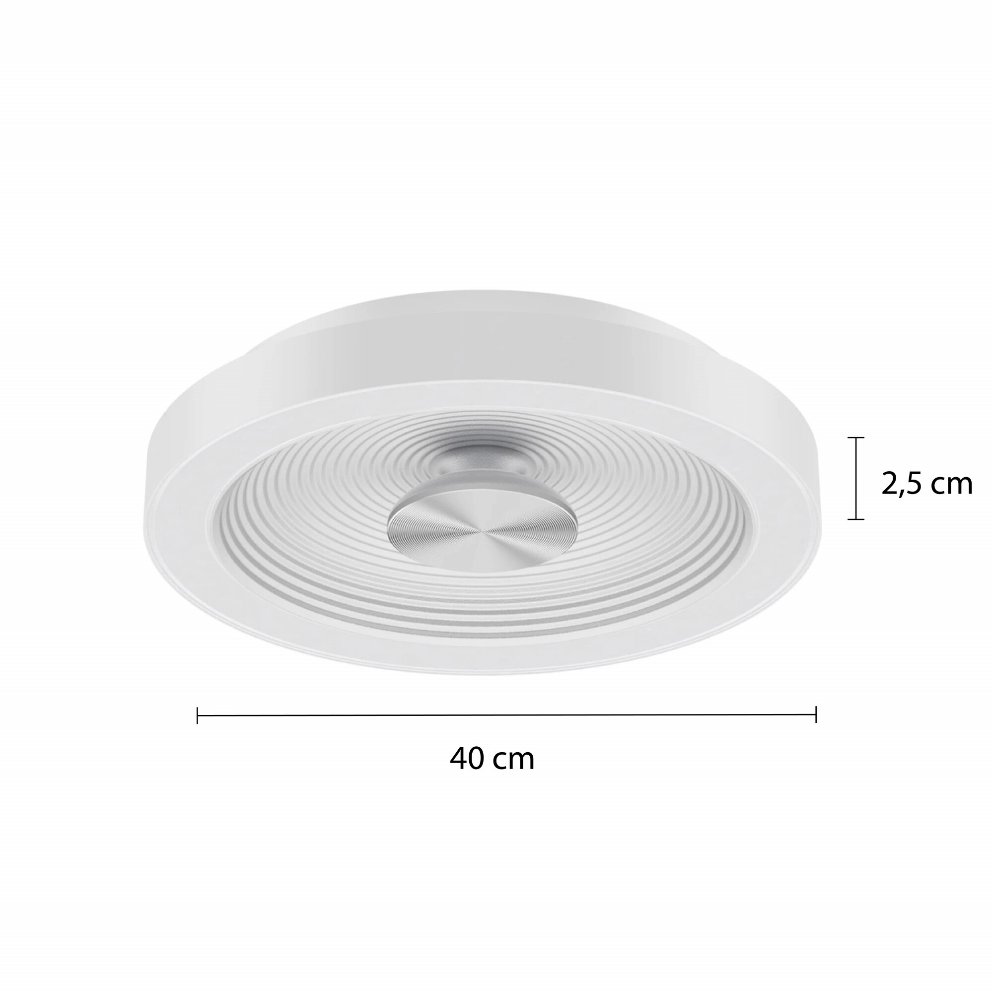 Plafon LED Redondo Bronx Dimerizable CCT Blanco — Serlux