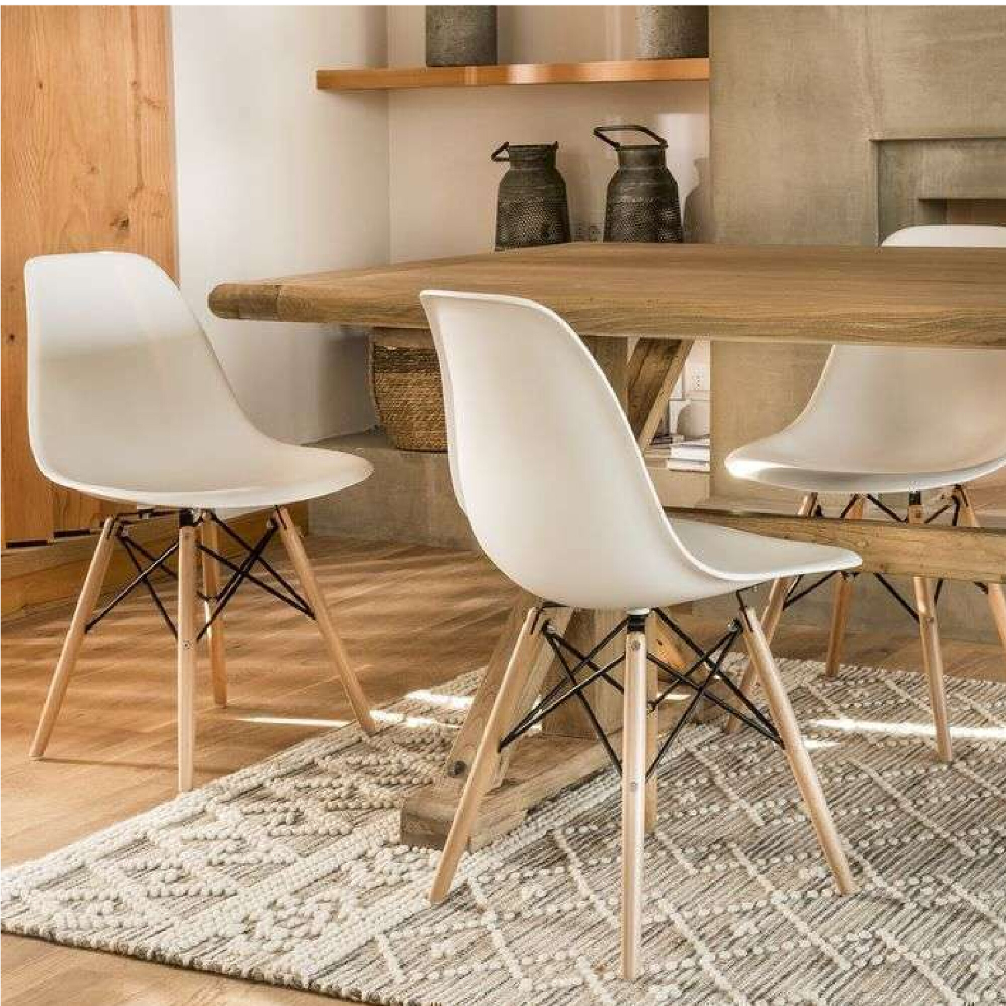 Silla Eames Blanco — Unilux