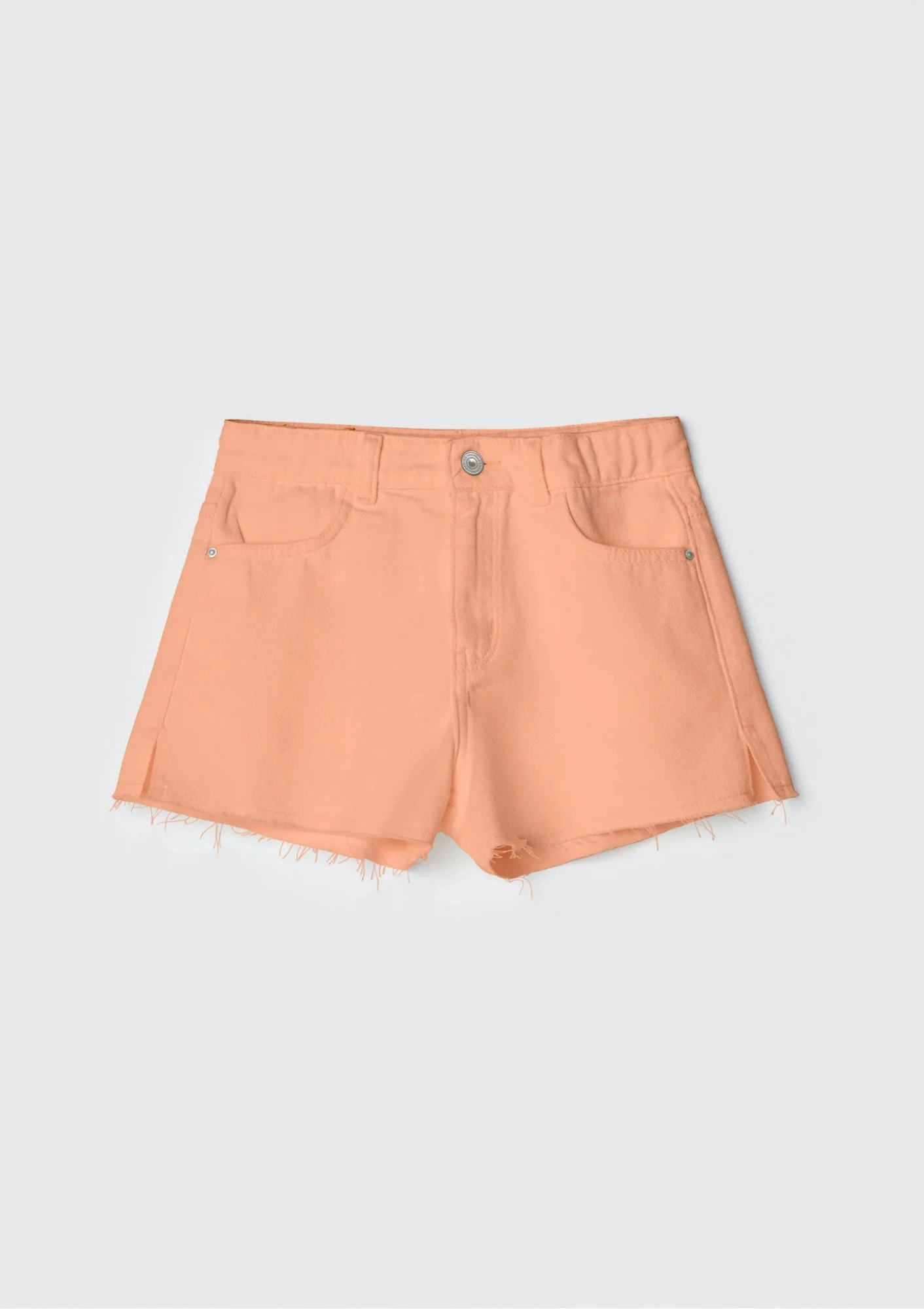 SHORT INFANTIL CON BOLSILLOS - NARANJA — Hering