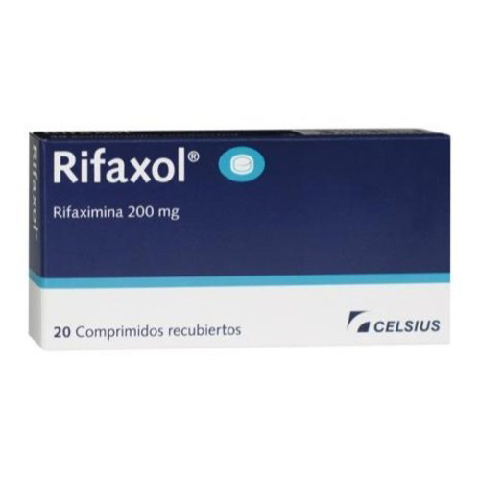 Rifaxol 200mg 20 COM — San Roque