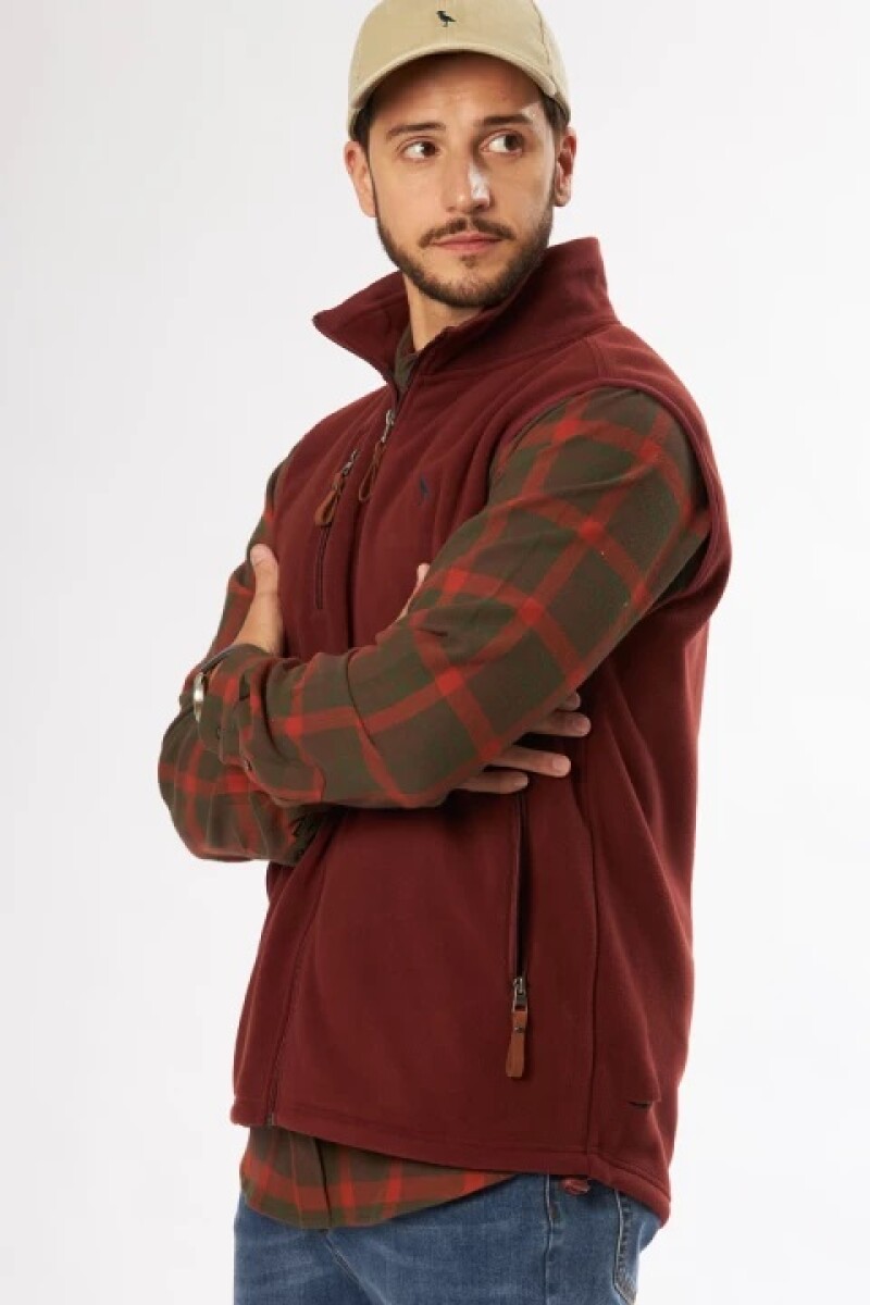 CHALECO POLANCO UMBI - LADRILLO — Unica Jeans