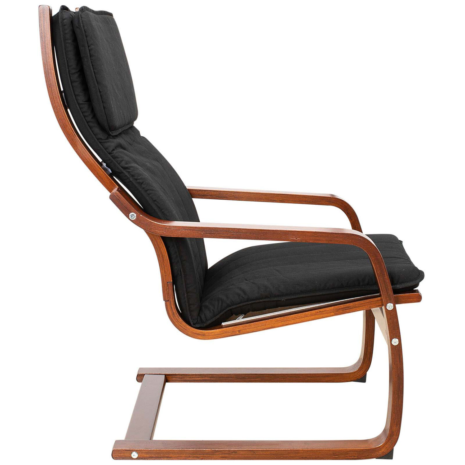 Silla Sillón Flex Tela Negro A1301 Pksbo — Divino