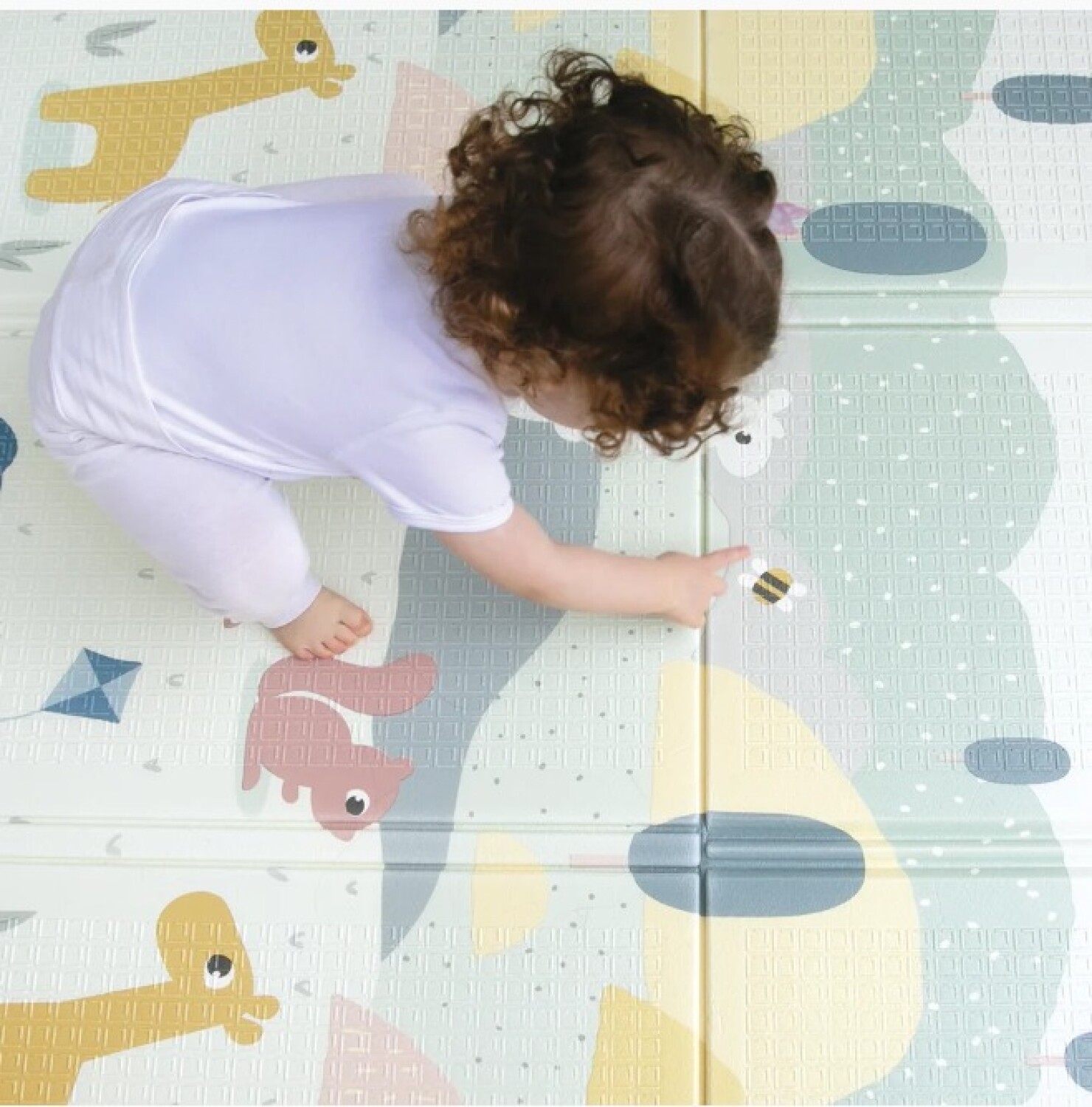 Alfombra antigolpe plegable BUBA cloudy — MVD Kids