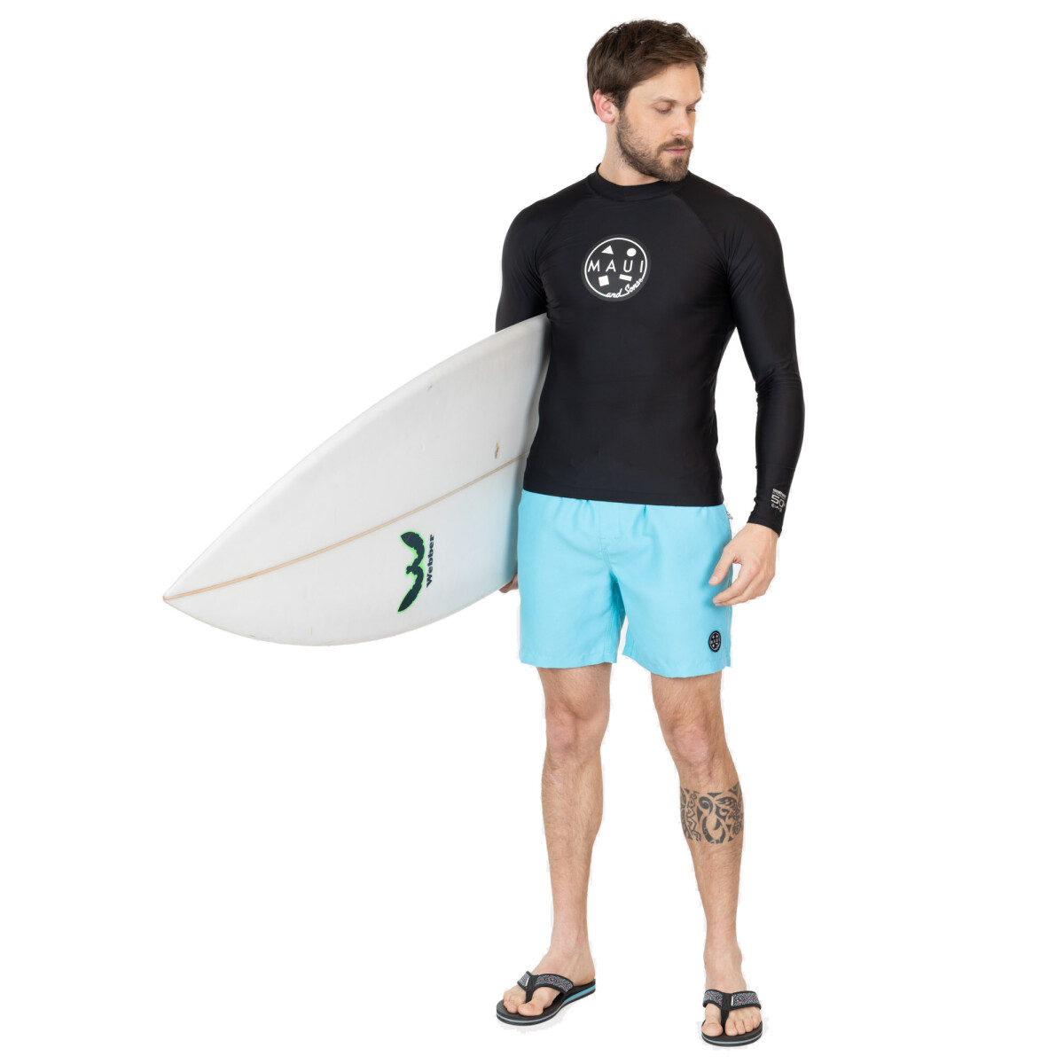 Lycra Hombre Maui and Sons - Surf Armor - Negra — República