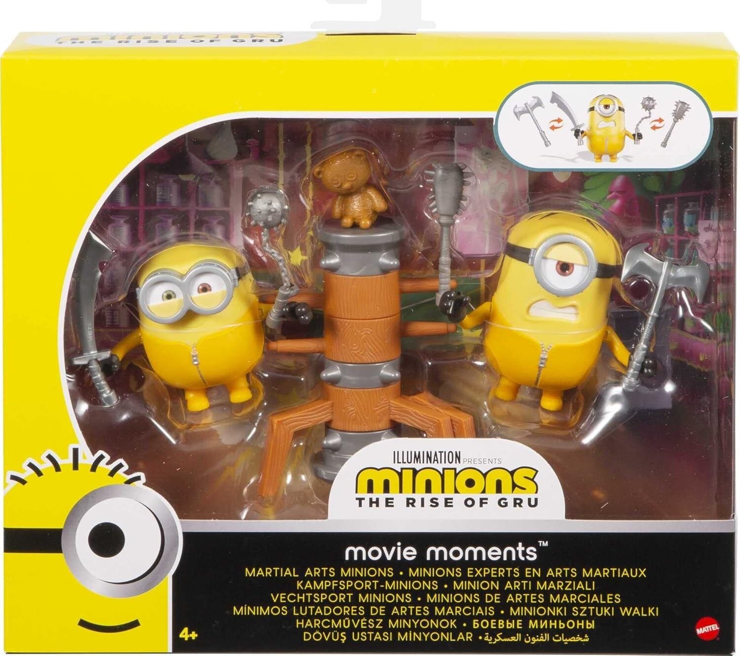 Minions The Rise Of Gru - Minions De Artes Marciales — Juguetería Gibernau