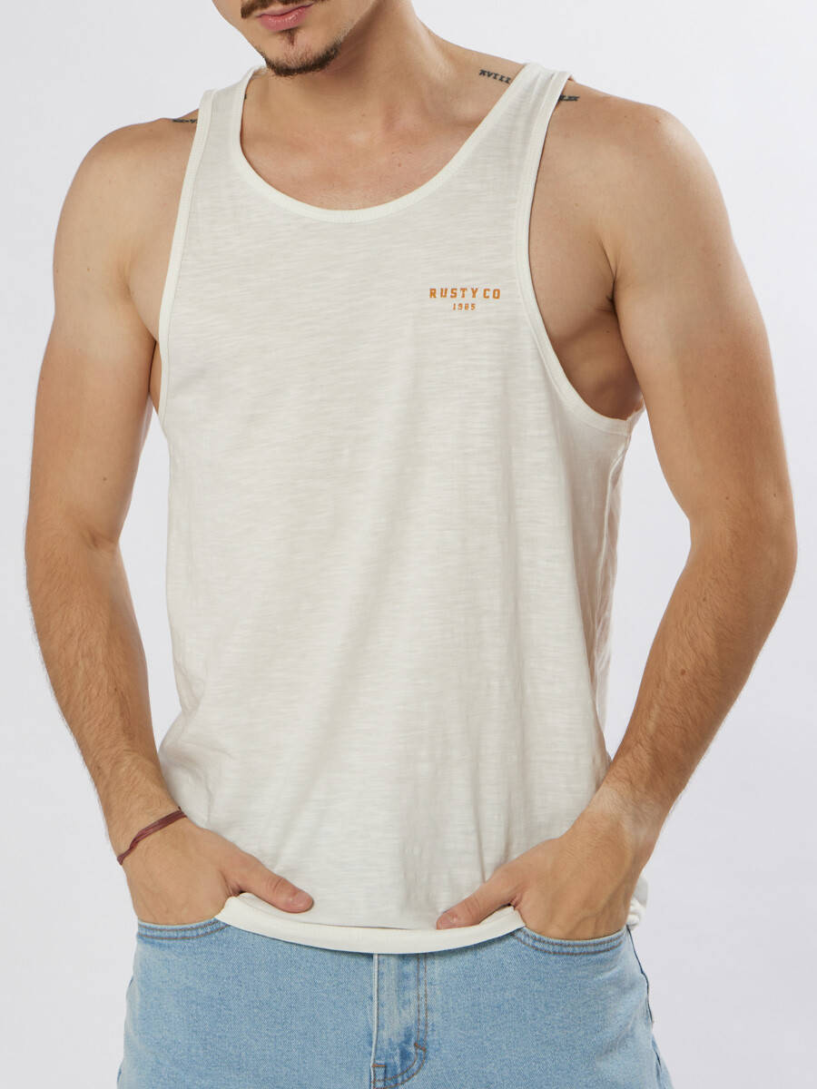 MUSCULOSA BARBOT RUSTY - Blanco — Superoutlet