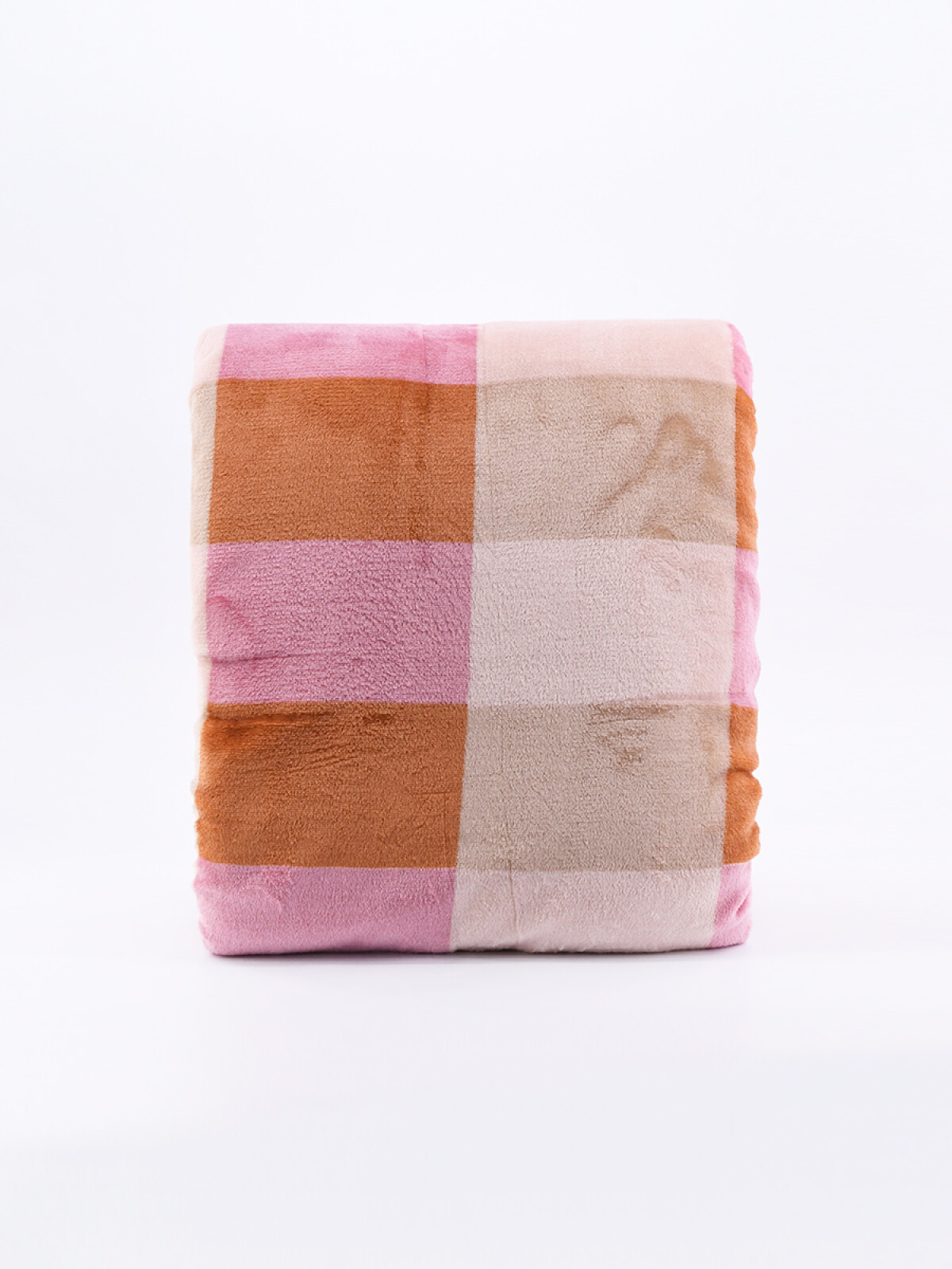 MANTA SHERPA PRINT - ROSADO — Guapa