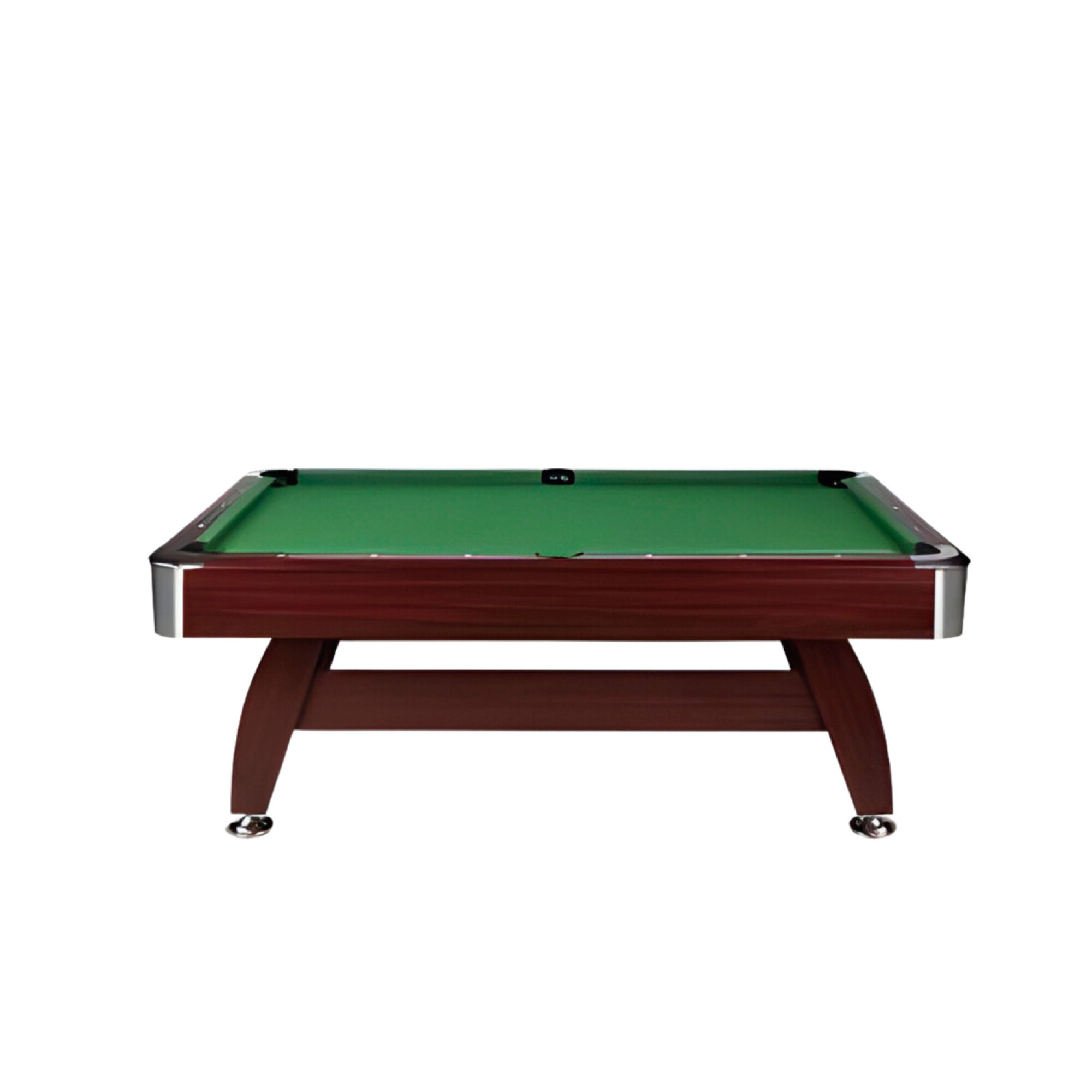 Mesa de Pool con Tapa en Madera - Medidas Profesionales - Verde ...
