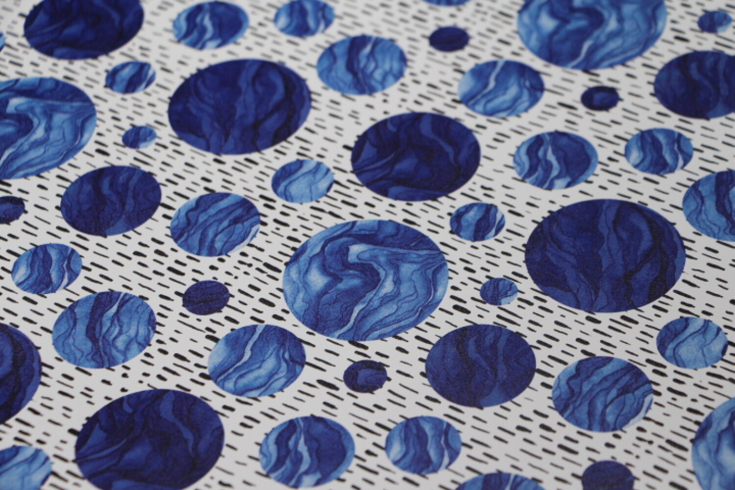 PAPEL ADHESIVO CONTACT X METRO - COLOR 14091 AQUA DOTS — Alberto Gandulia