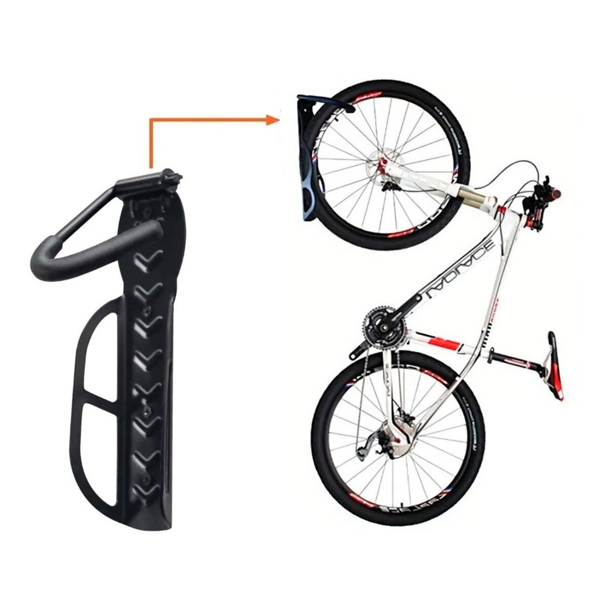 Soporte Para Bicicleta Colgar Enganchar Bici En La Pared — Atrix