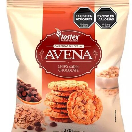 GALLETA TOSTEX 270G AVENA/CHIPS CHOCOLATE — El Clon