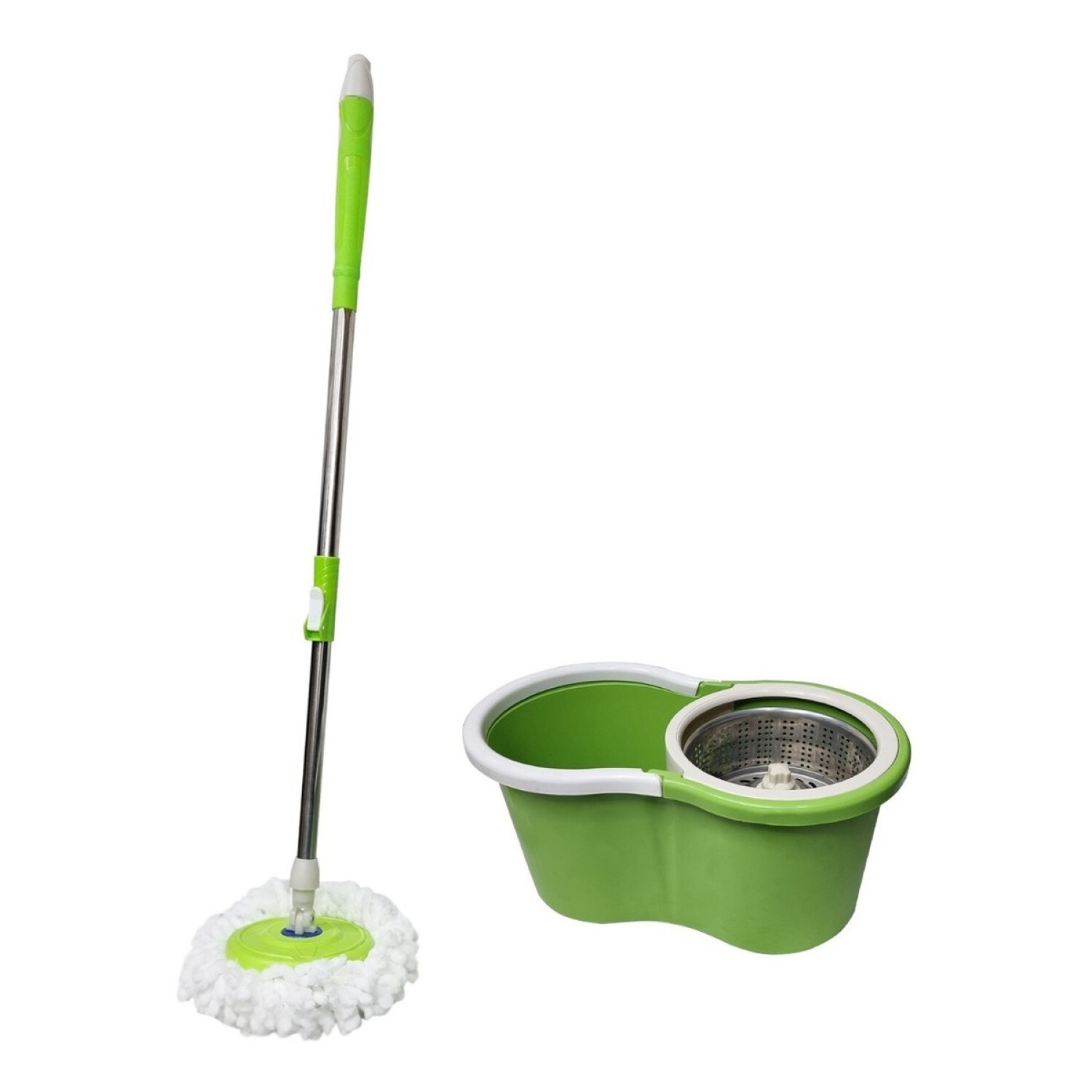 Mopa Giratoria Premium De Acero Inoxidable Excelente Calidad - Variante ...