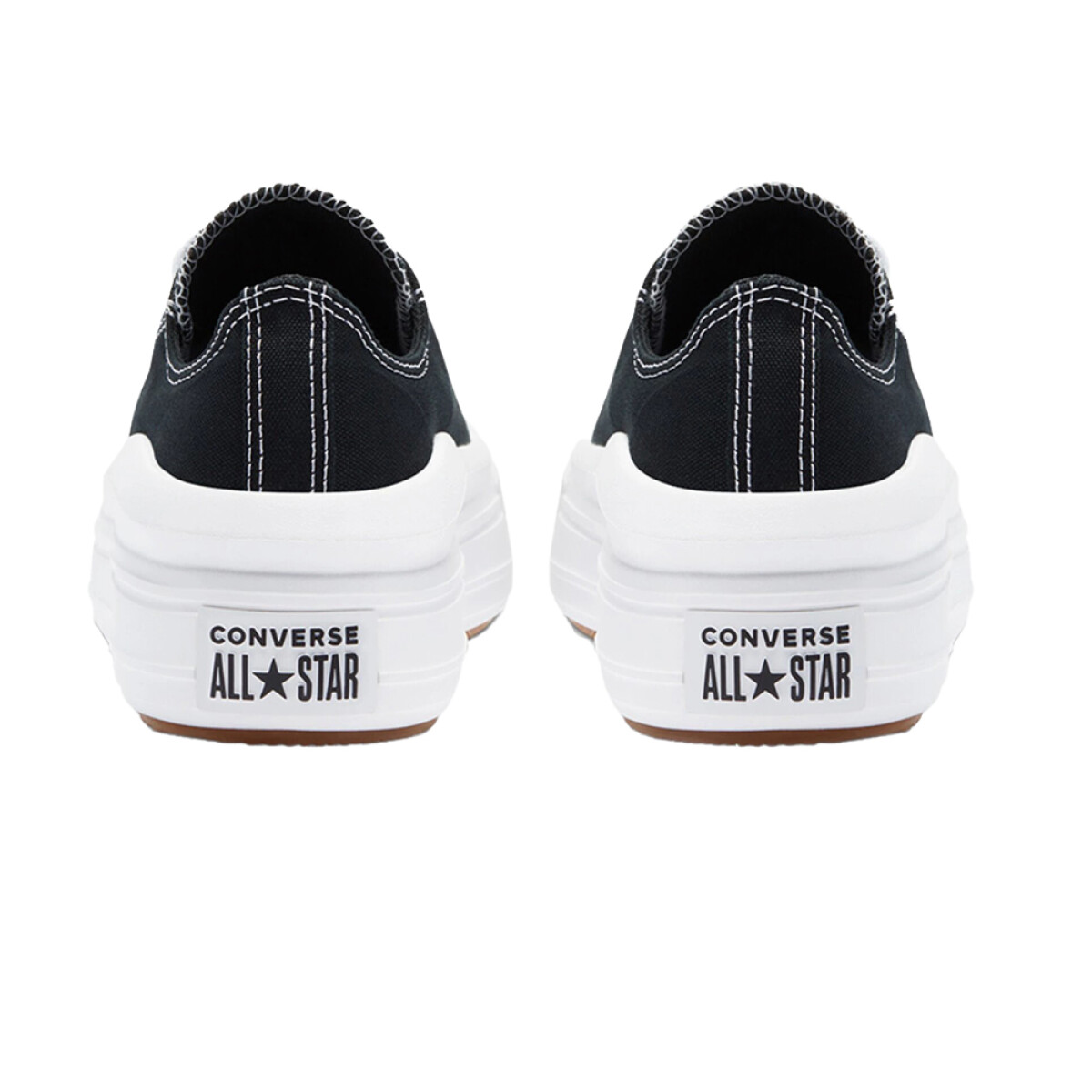 CONVERSE CHUCK TAYLOR ALL STAR MOVE LOW TOP - Black/White — Zooko