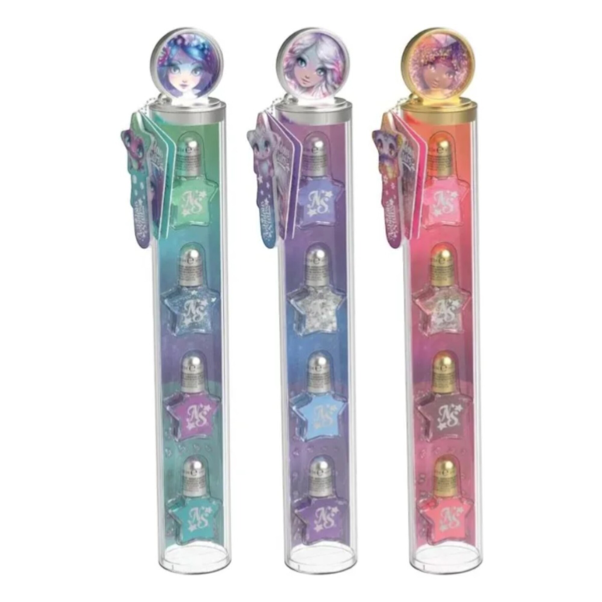 Set Esmaltes Glitter Infantil Nebulous Stars — AdelEste