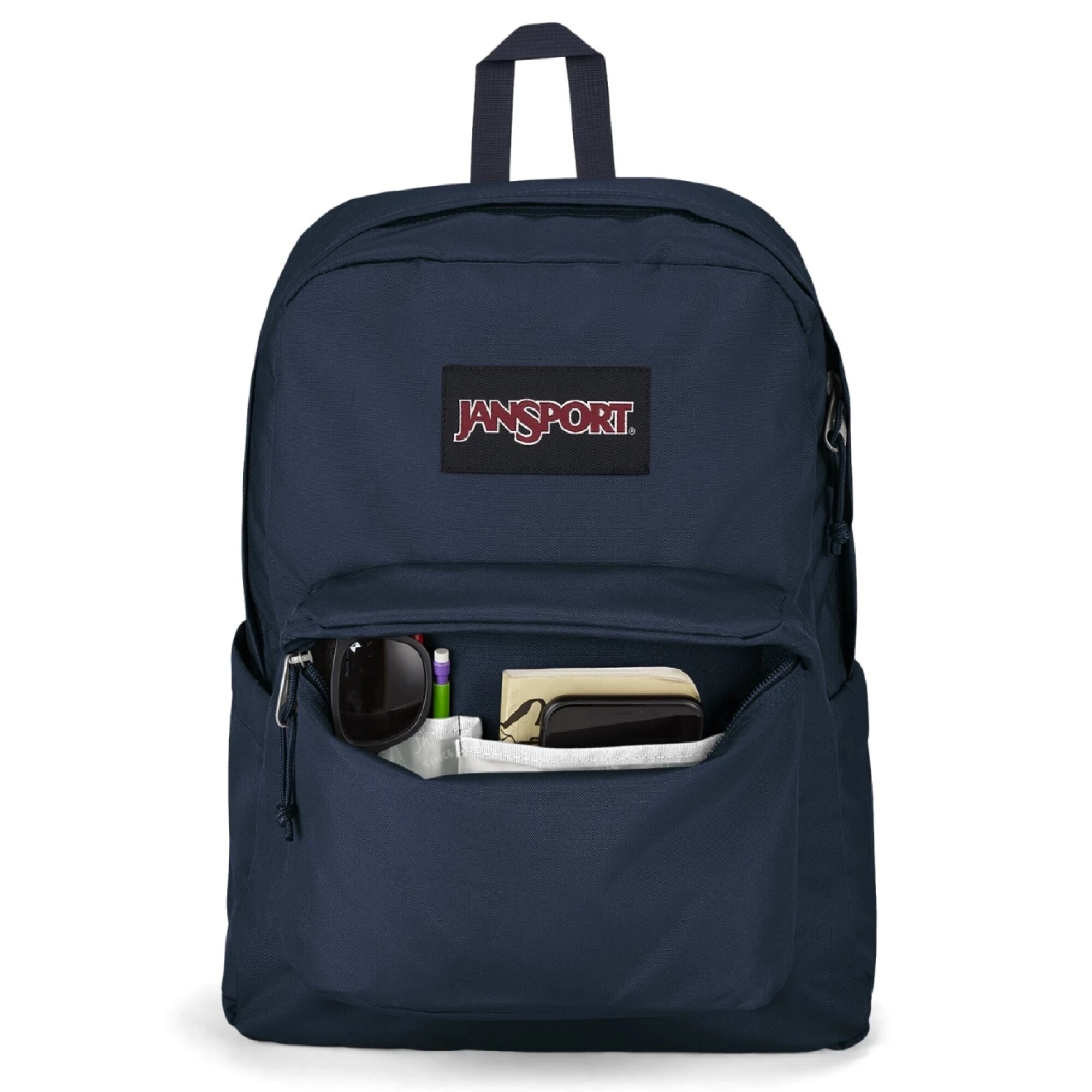 Mochila Superbreak Plus Jansport - Azul Oscuro — Aventureros