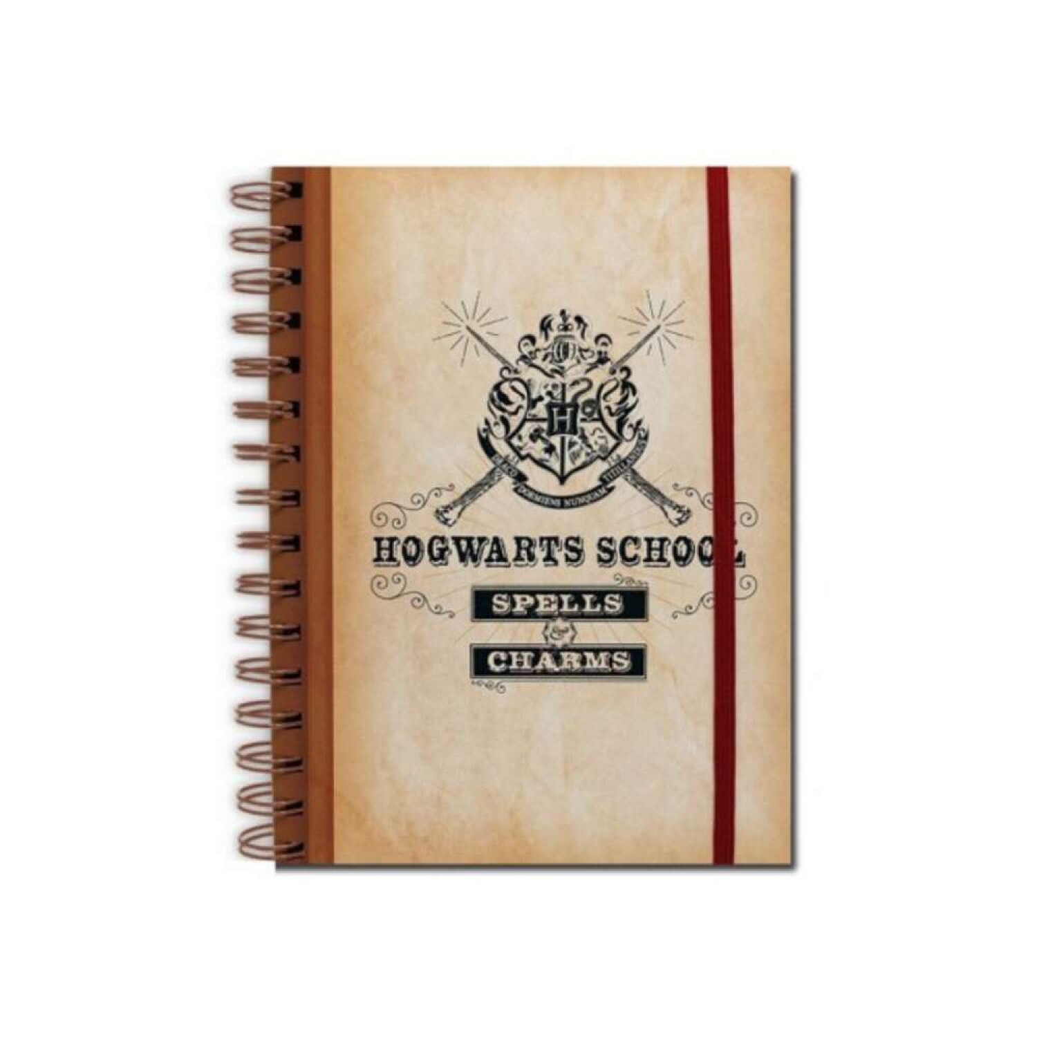 Harry Potter Hogwarts - Spiral Notebook — Tienda Soy Santander