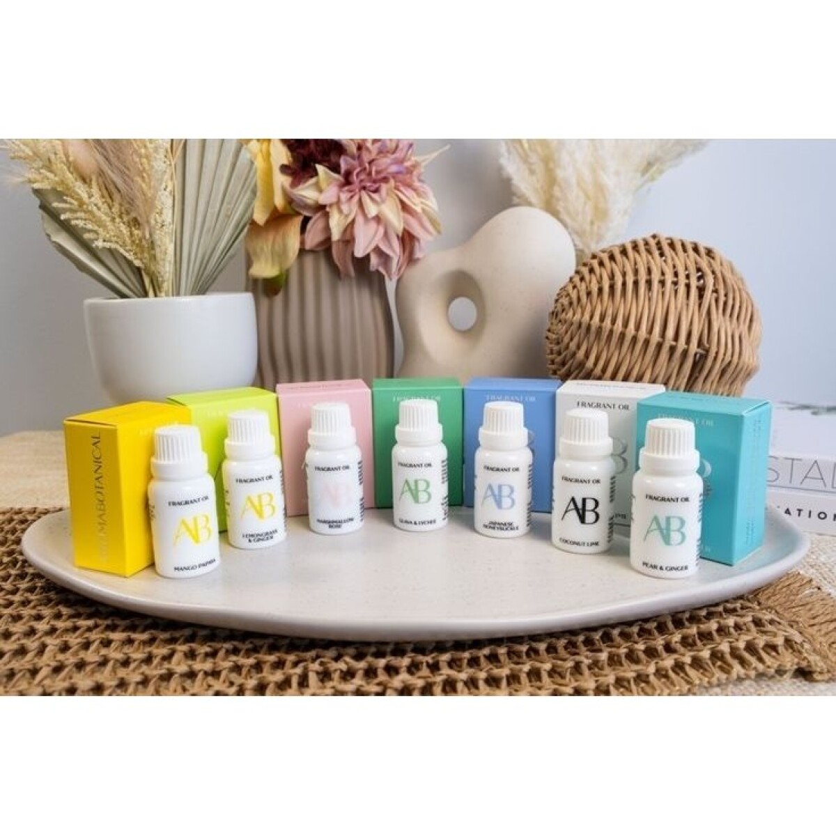 ACEITE AROMATICO 15ML LEMONGRASS/GINGER BLANCO — Deco Hogar