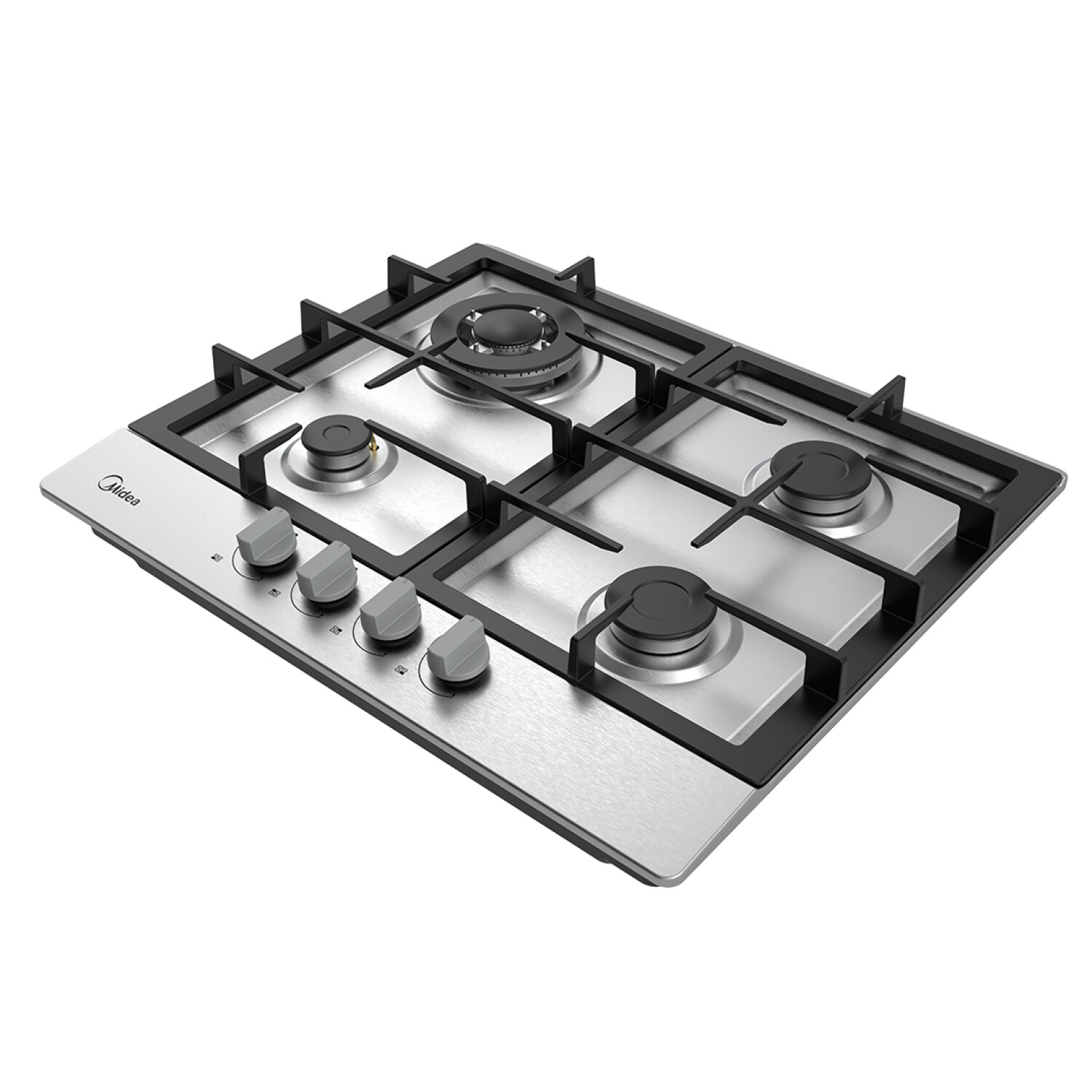 Anafe a gas Inox 4 hornallas Midea MG60SK005AH1B — Midea