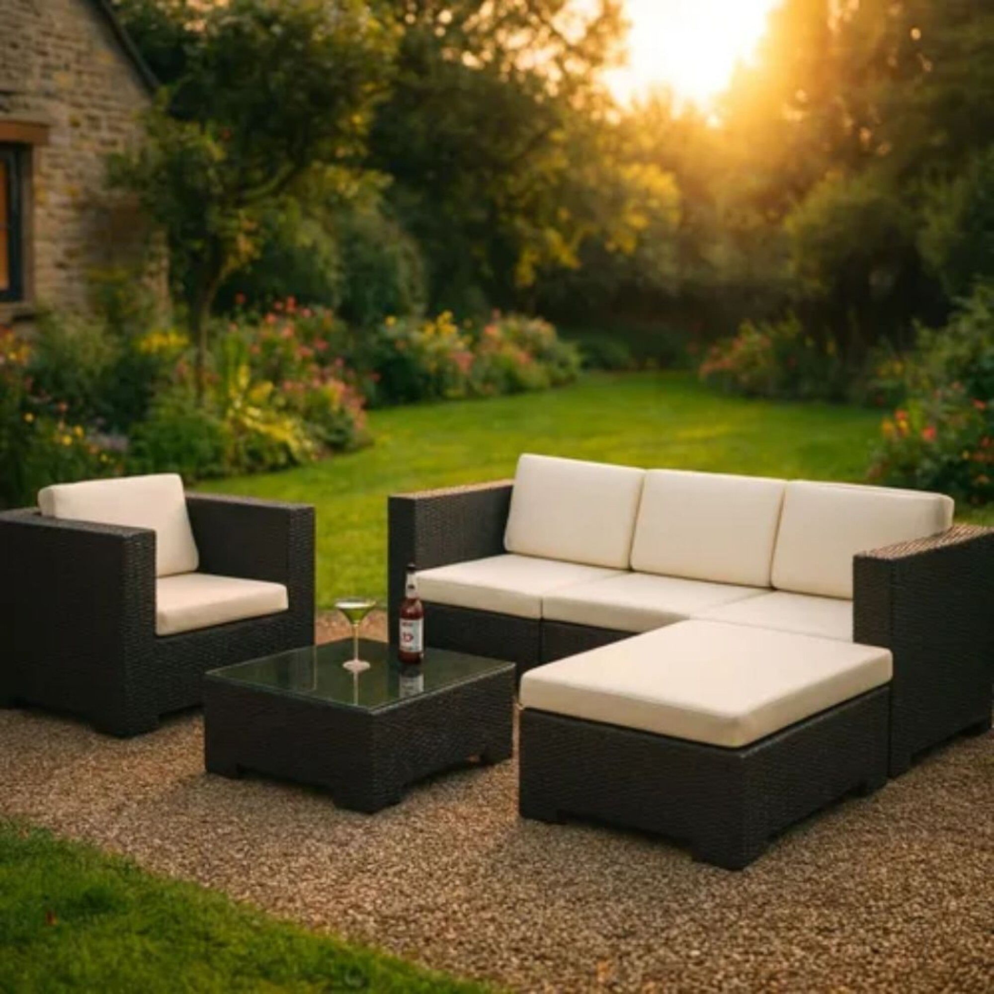 Juego de Jardin Manhattan — La Cueva Muebles