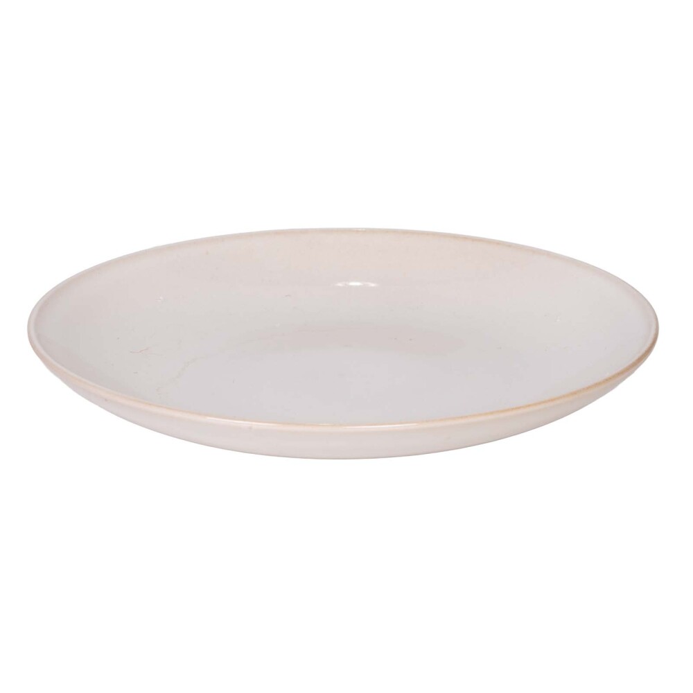 Plato Ceramica Natural-beige Paddy — Divino