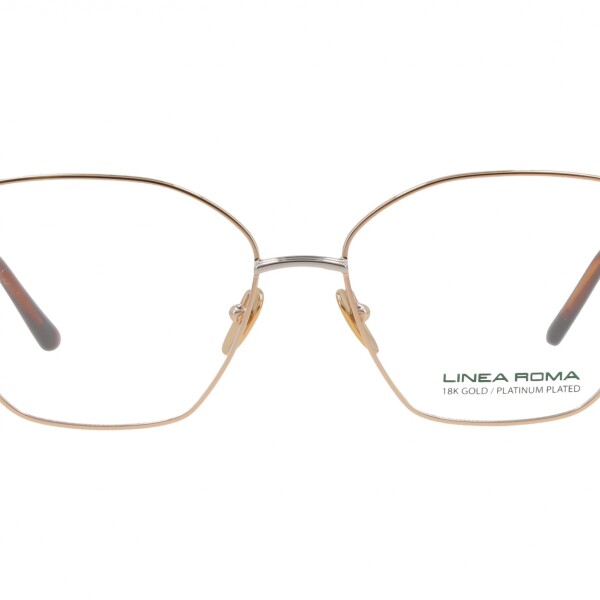 Linea Roma 118 col 3 18K Gold/Platinum Plated — Optica Florida