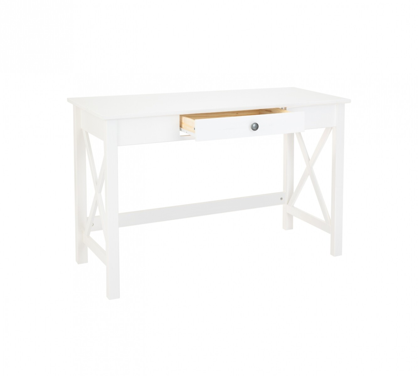 Escritorio 1 Cajón Dover Lover - Blanco — Rustico Hogar