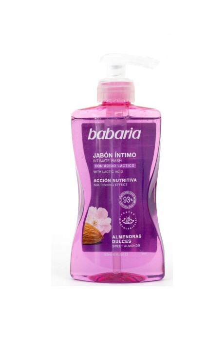 Jabón íntimo Babaria x 300ml - presentación anterior - Almendras dulces ...