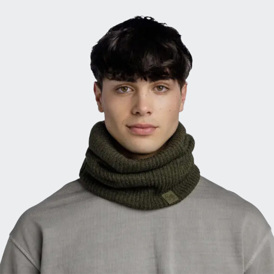 Bufanda Buff Knitted - Fleece Neckwarmer Rutger Adult - Verde — Inbox