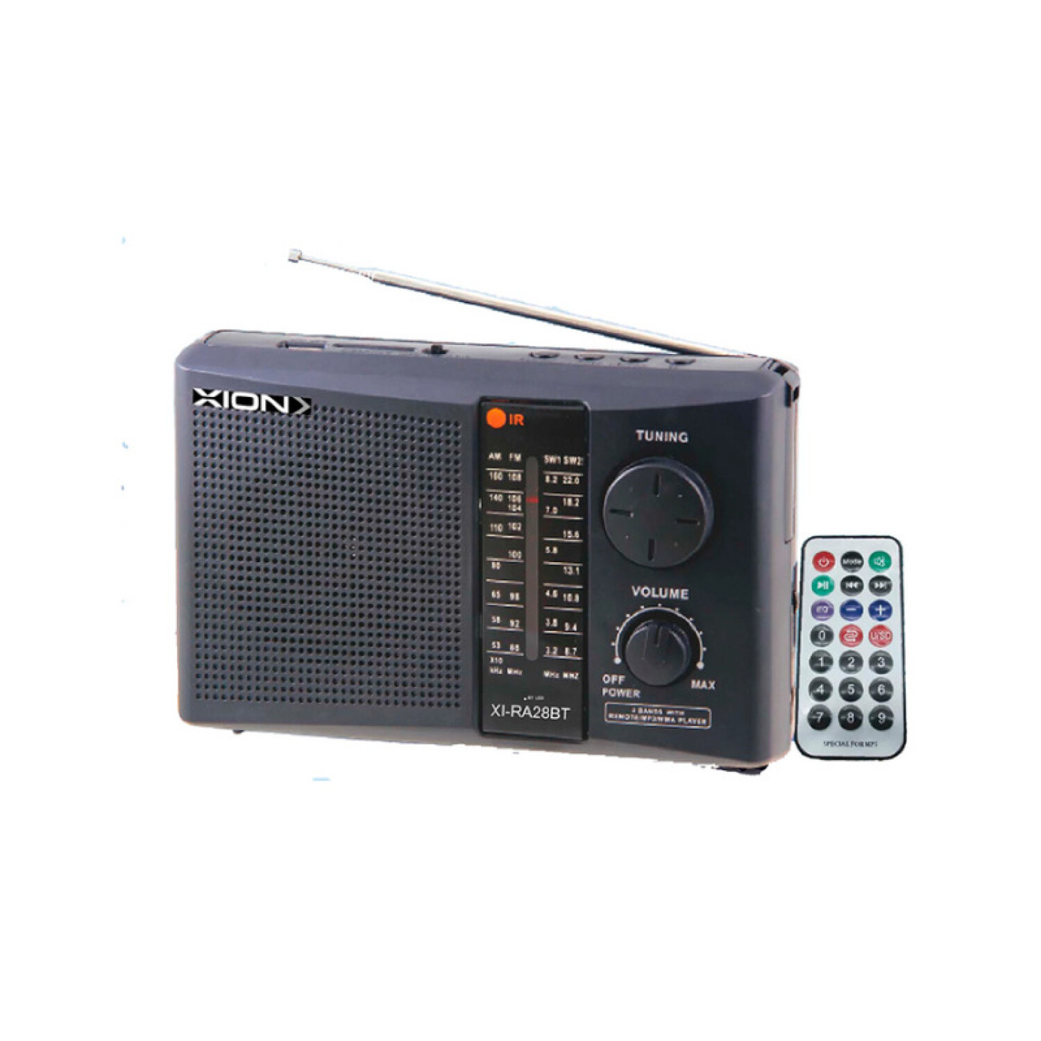 RADIO PORTATIL XION AM/FM XI- RA28BT.CU — Pablo Hogar