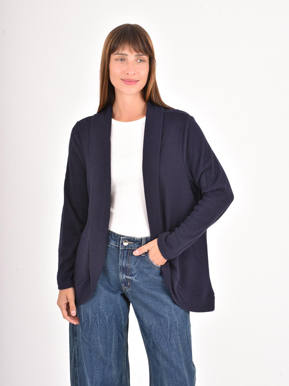 SACO GIULIA - AZUL OSCURO — Guapa - Paprika